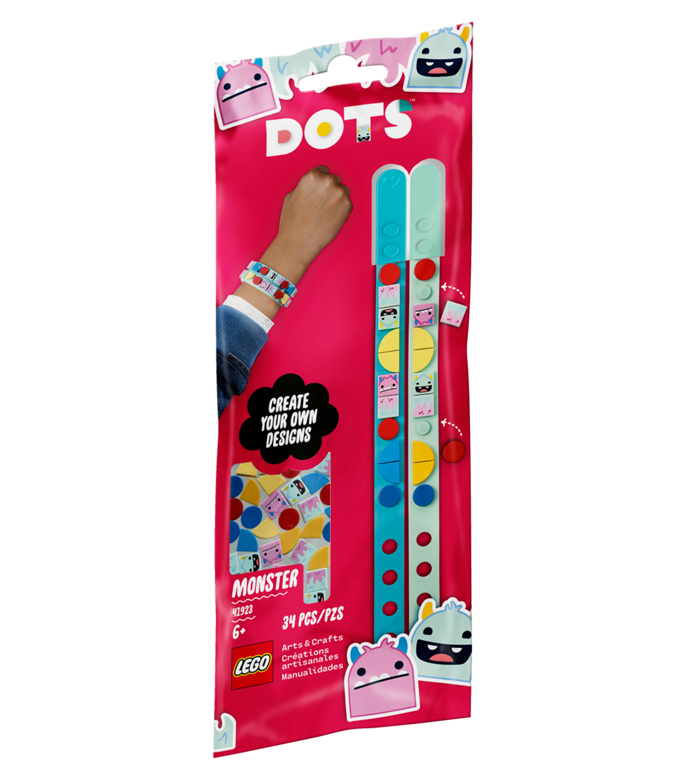 Lego Lego DOTS, Pulseras Monstruitos - El Palacio de Hierro