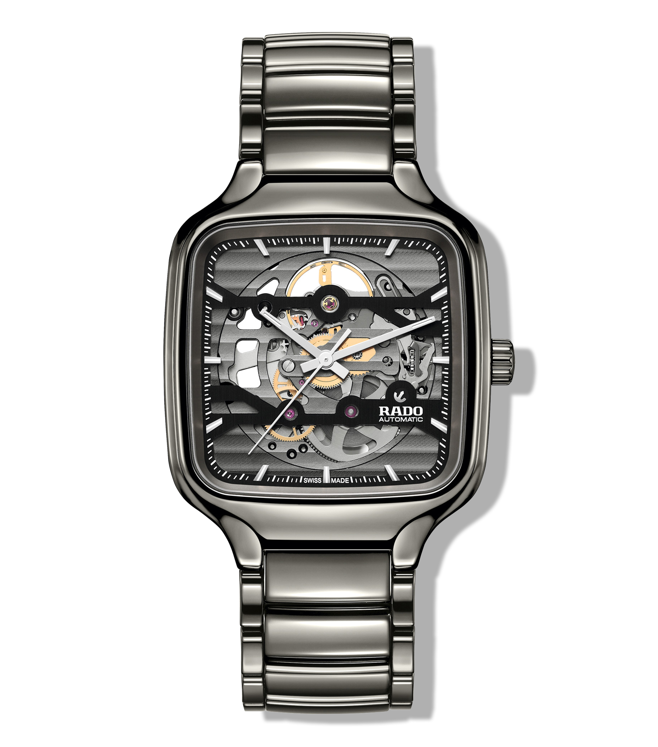 Rado Reloj para hombre True Square Skeleton De vestir Engranes - El ...