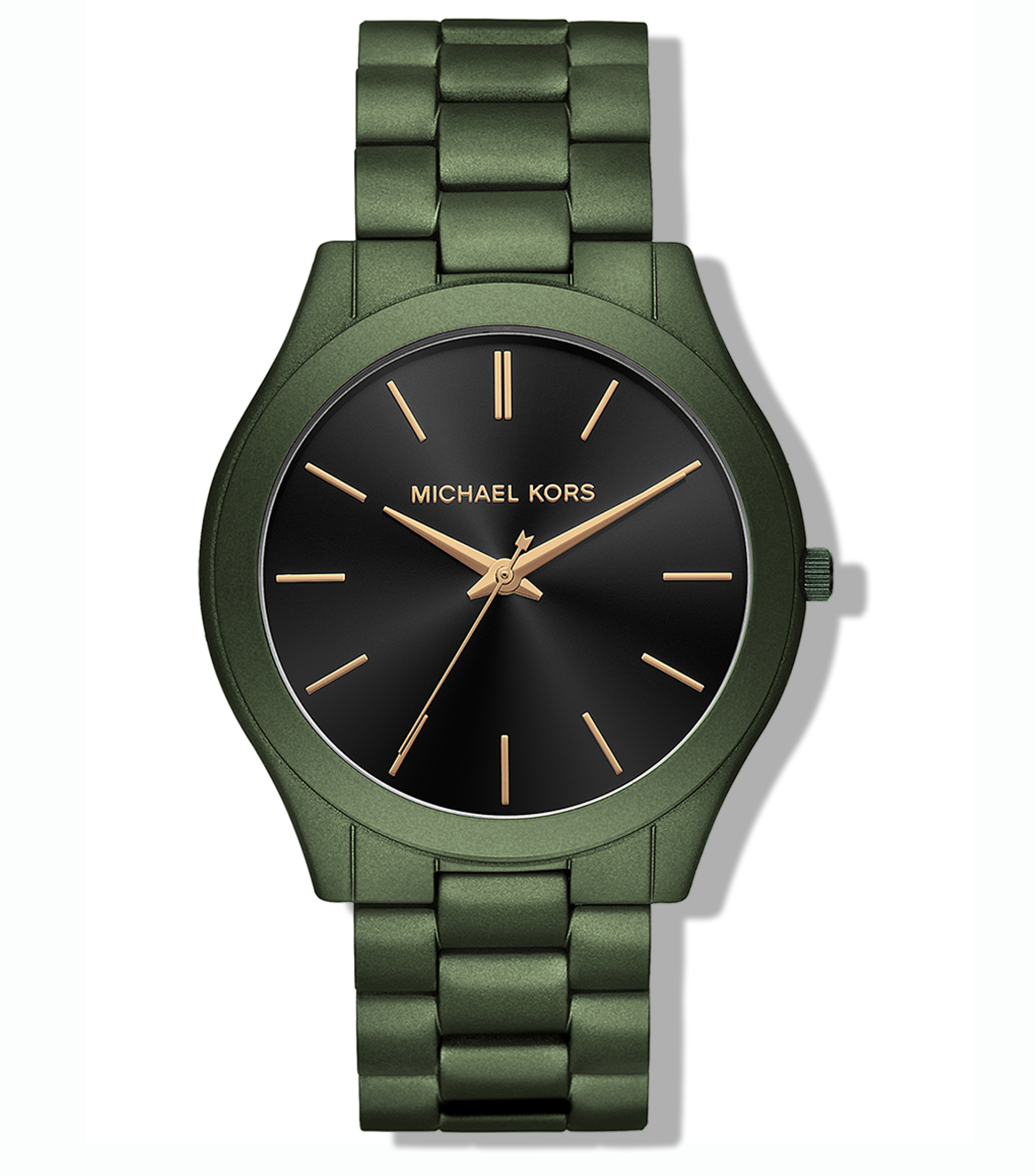 Michael Kors Reloj para Hombre Slim Runway Casual, Verde - El Palacio ...