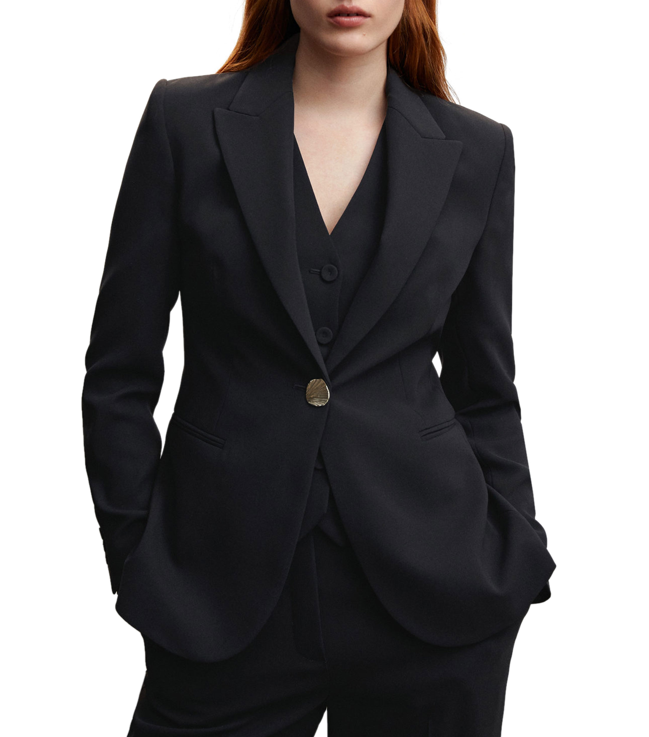 Mango Saco liso Mujer - El Palacio de Hierro