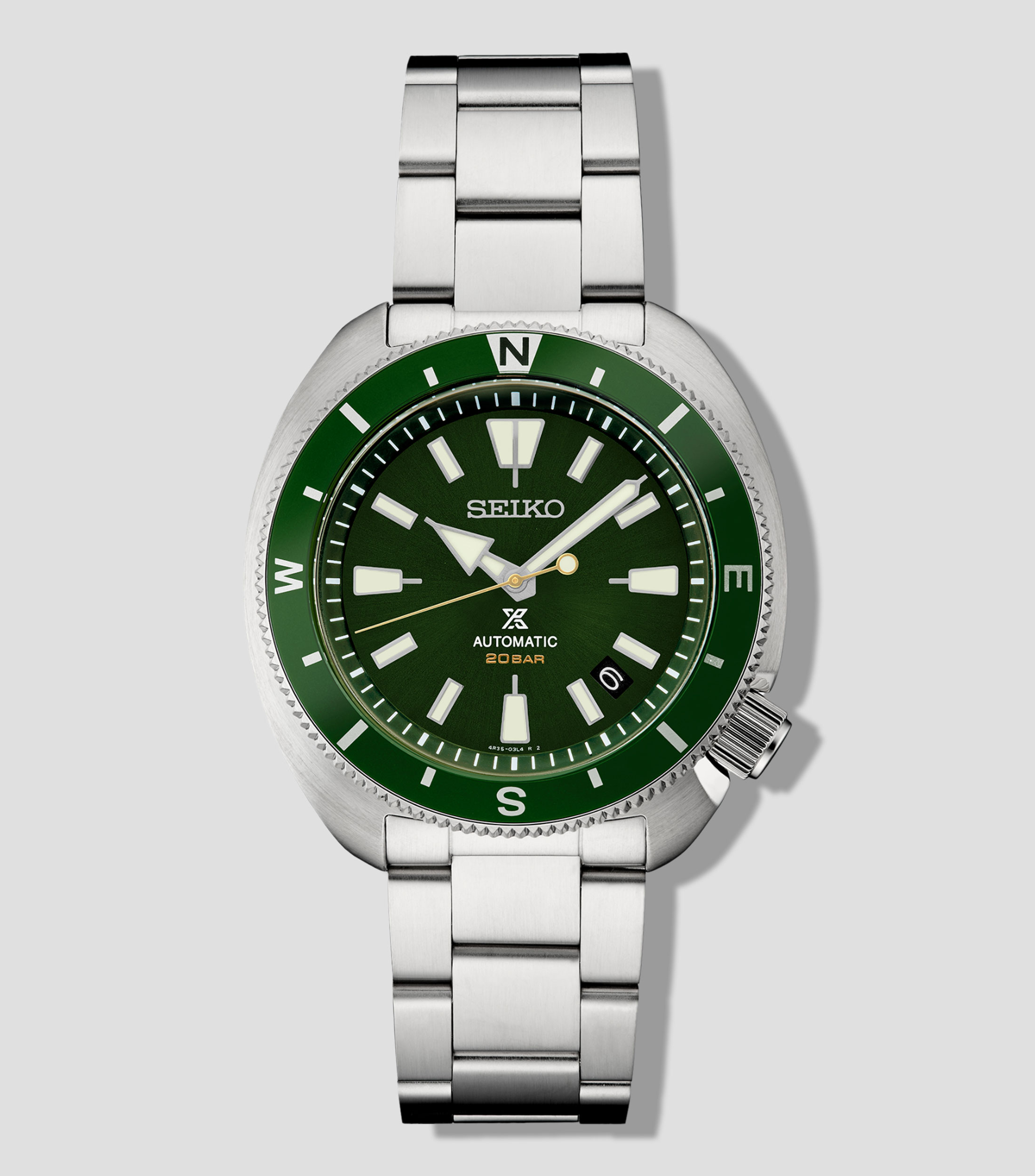 Seiko Reloj para Hombre Prospex De vestir, Plateado, Verde |El Palacio ...