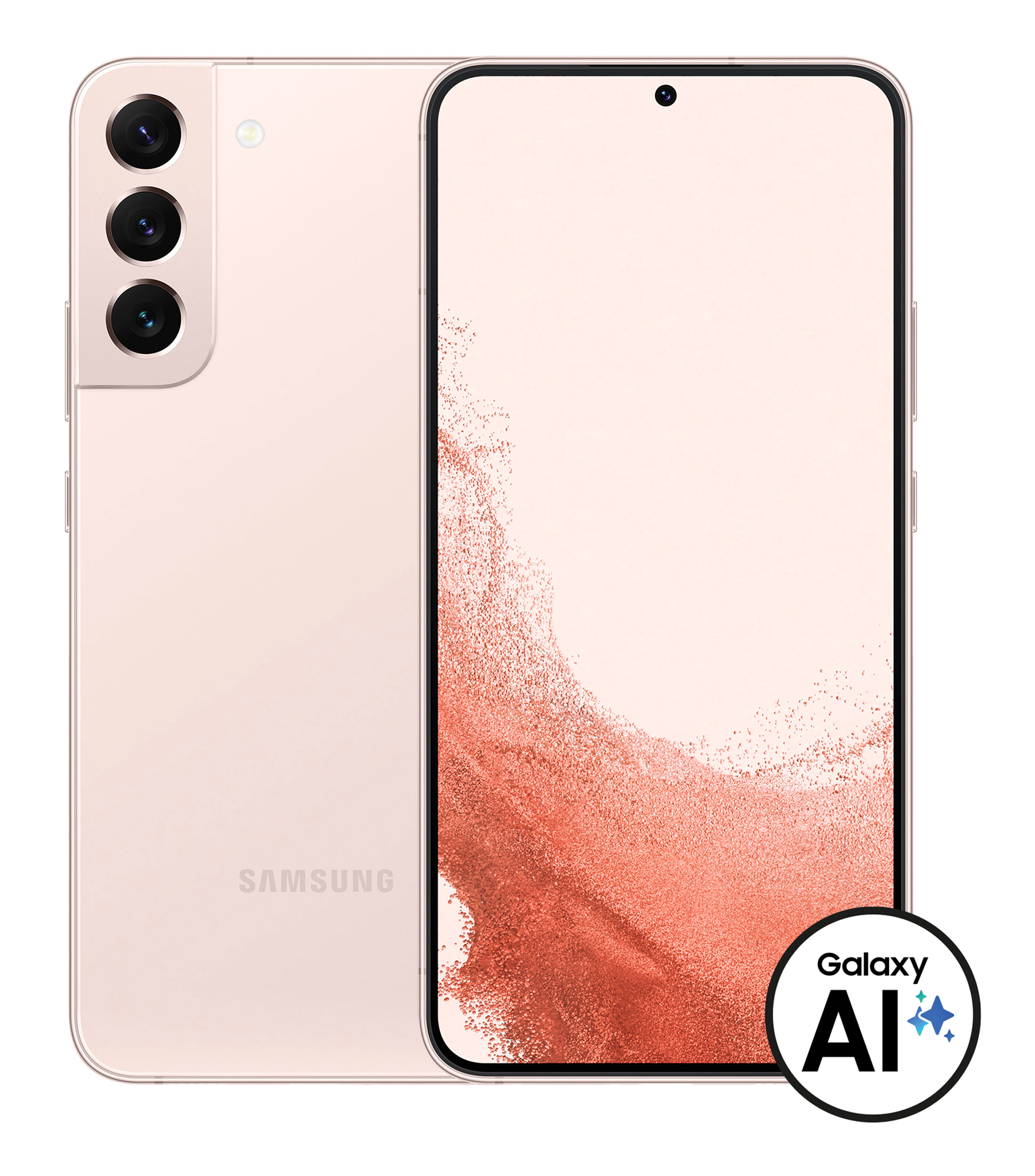 Samsung Celular Galaxy S22 5g Esim 256 Gb 8 Gb Pink Gold Desbloqueado