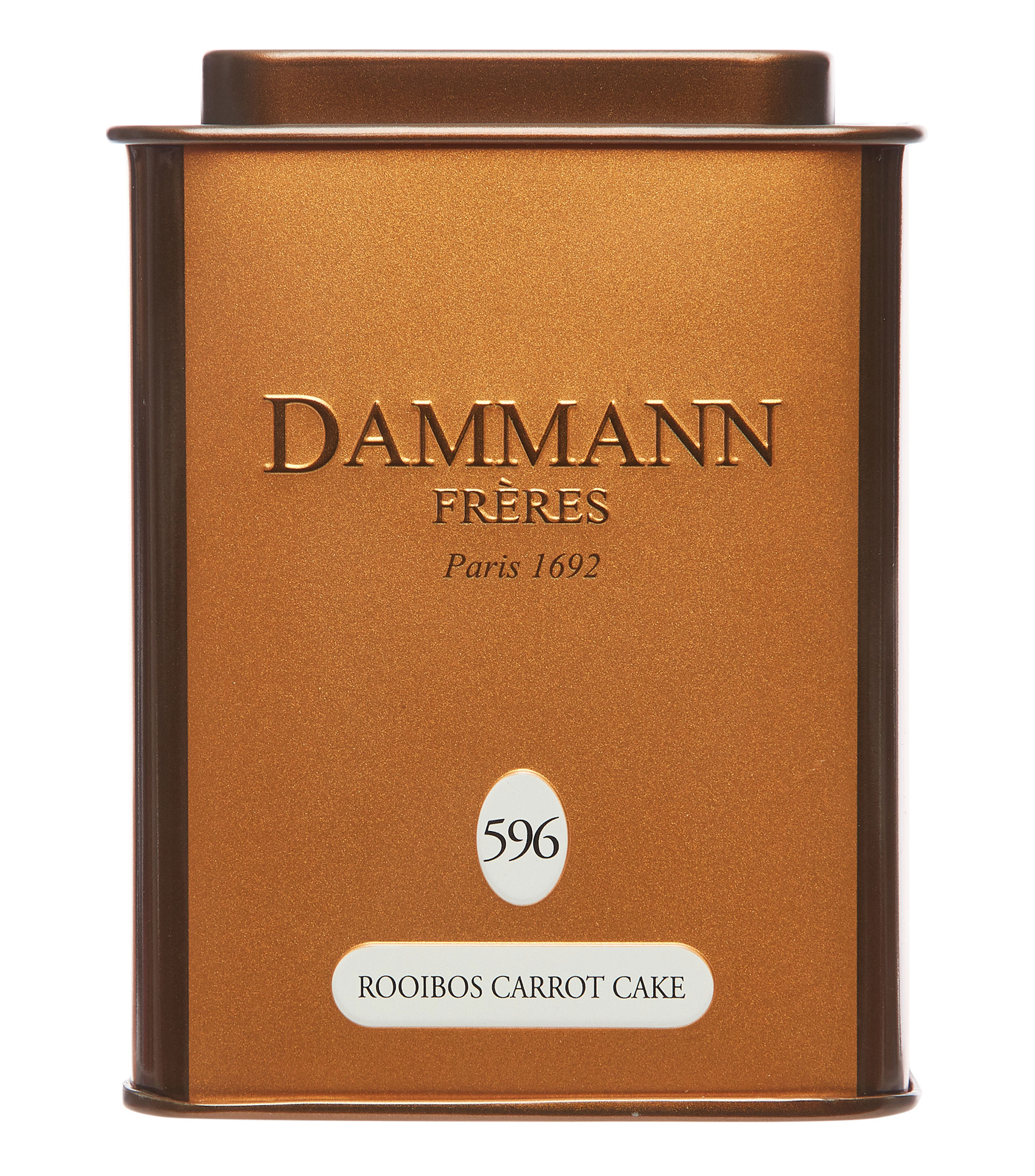 Dammann Frères Té Rooibos Carrot Cake en Lata, 100 g - El Palacio de Hierro