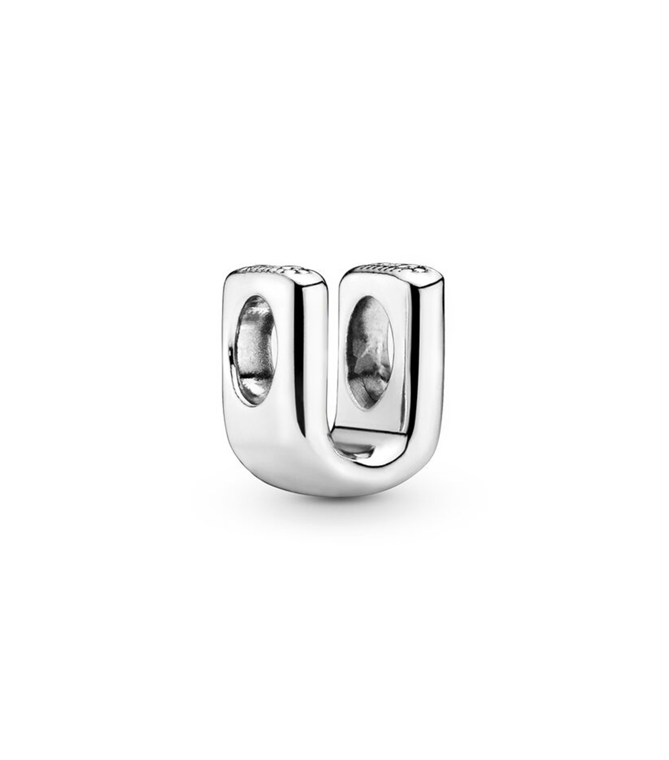 Pandora Charm letra "U" en plata .925 Mujer - El Palacio de Hierro