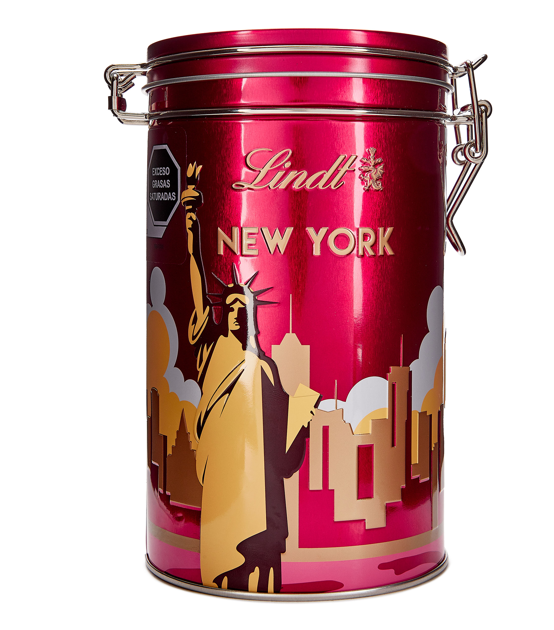 Lindt | Lata de chocolates con leche de relleno suave, 216 g | El ...