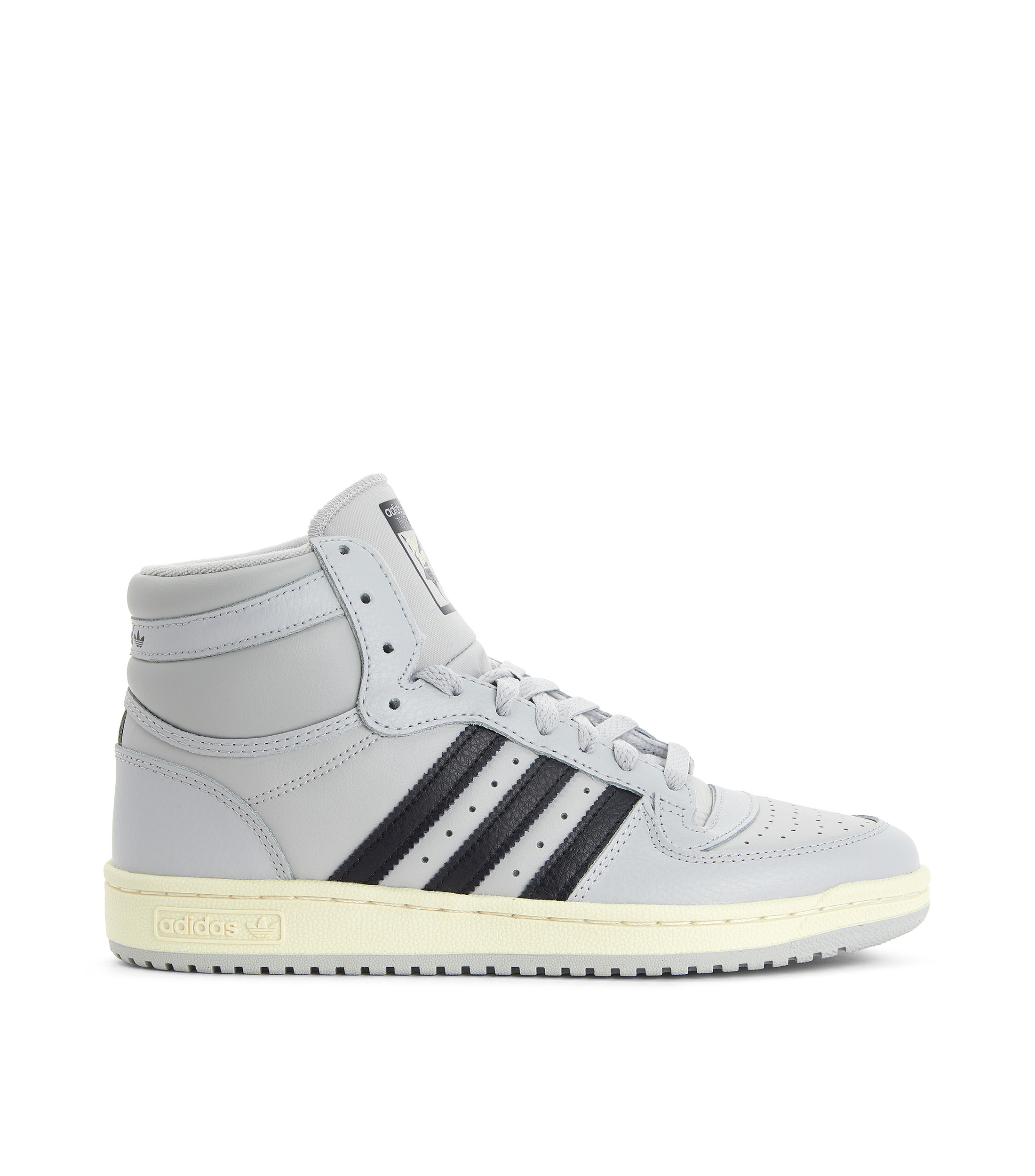 Adidas: Tenis casuales Top Ten RB grises en piel Hombre | El Palacio de ...