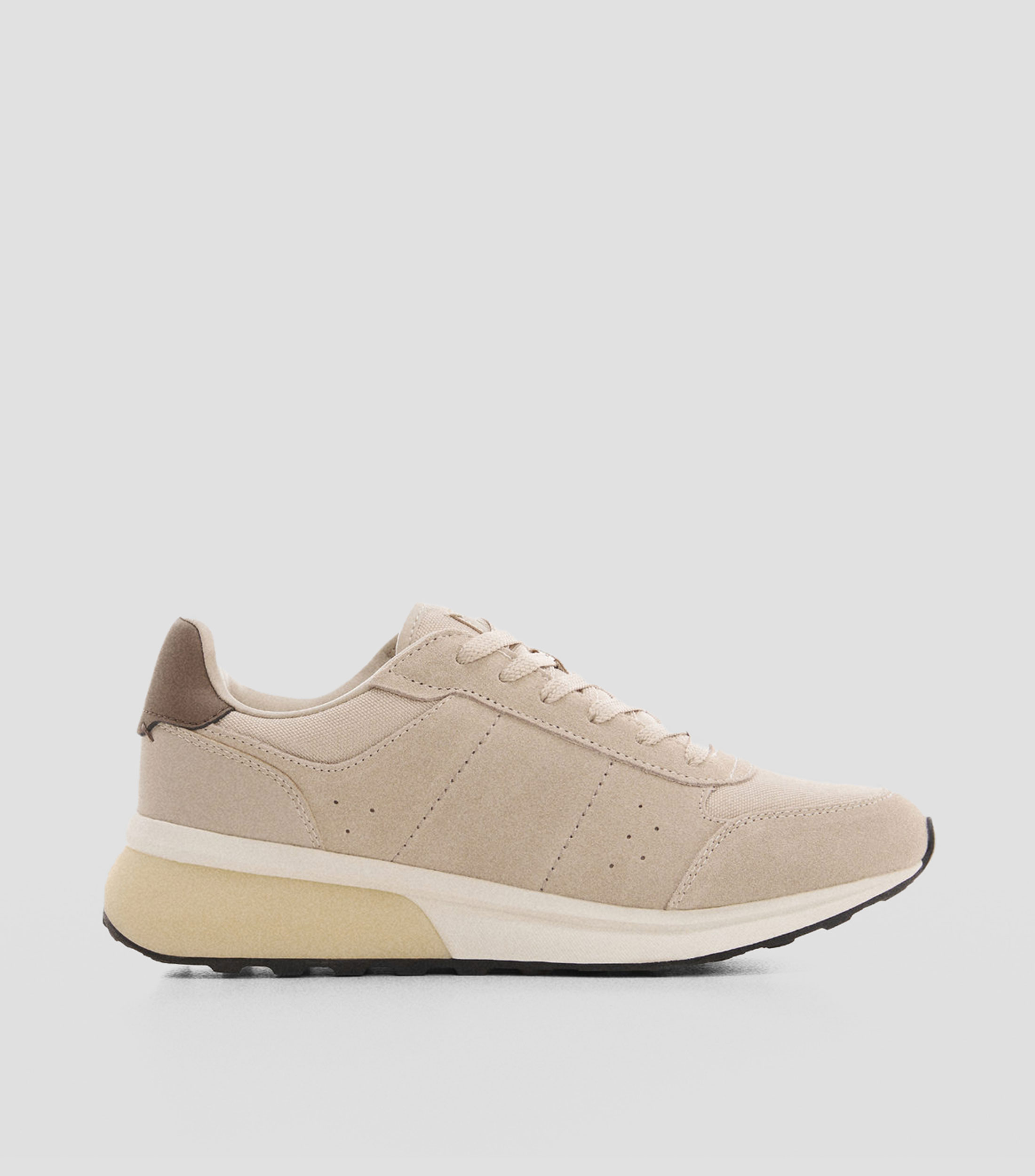 Mango: Tenis casuales en piel lisos Hombre | El Palacio de Hierro