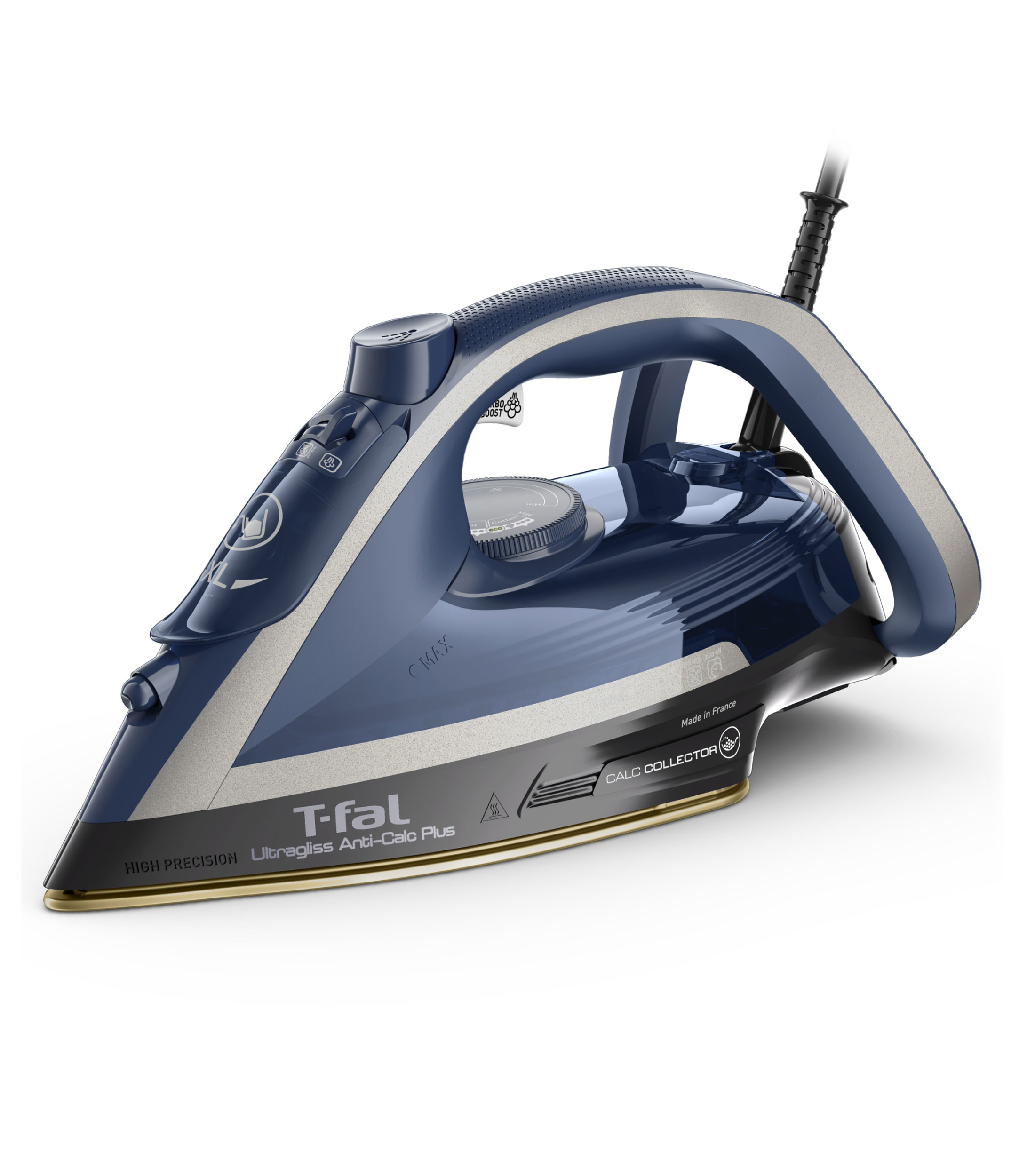 T-fal Plancha de Vapor Ultragliss Plus con Suela de Cerámica - El ...