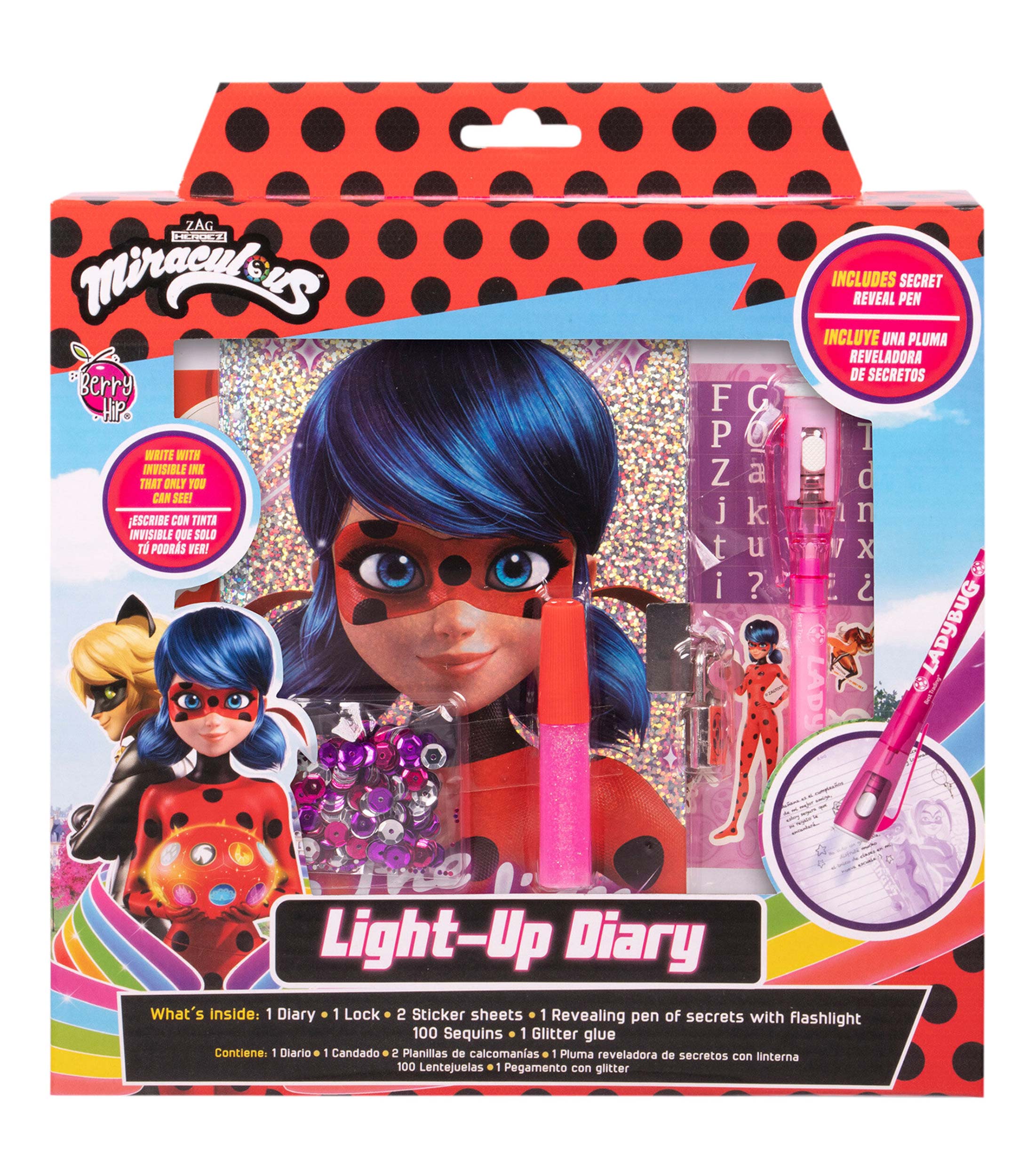 Miraculous: Set Light-up Diary Ladybug | El Palacio de Hierro