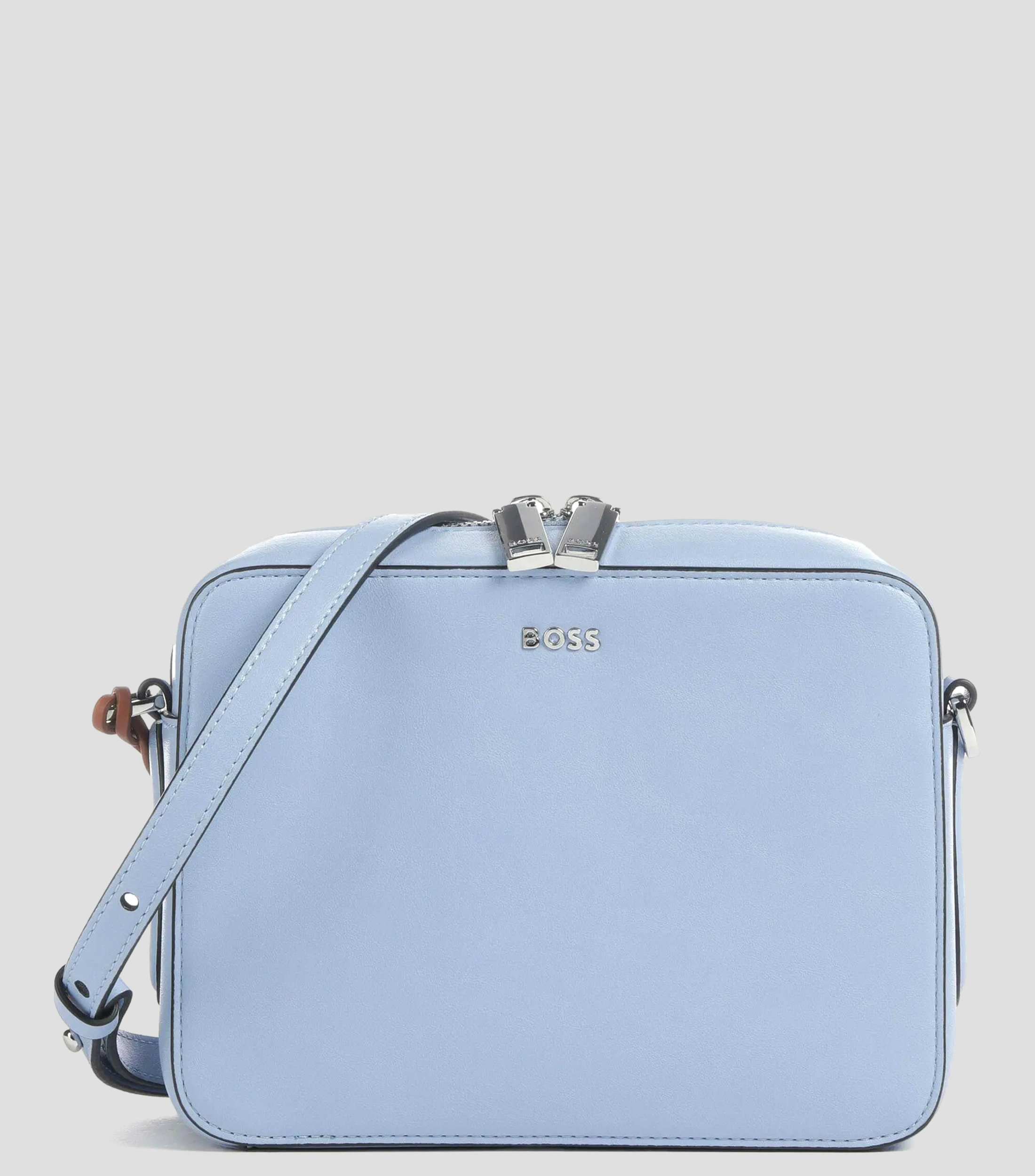Boss: Bolso crossbody Azul liso Mujer | El Palacio de Hierro