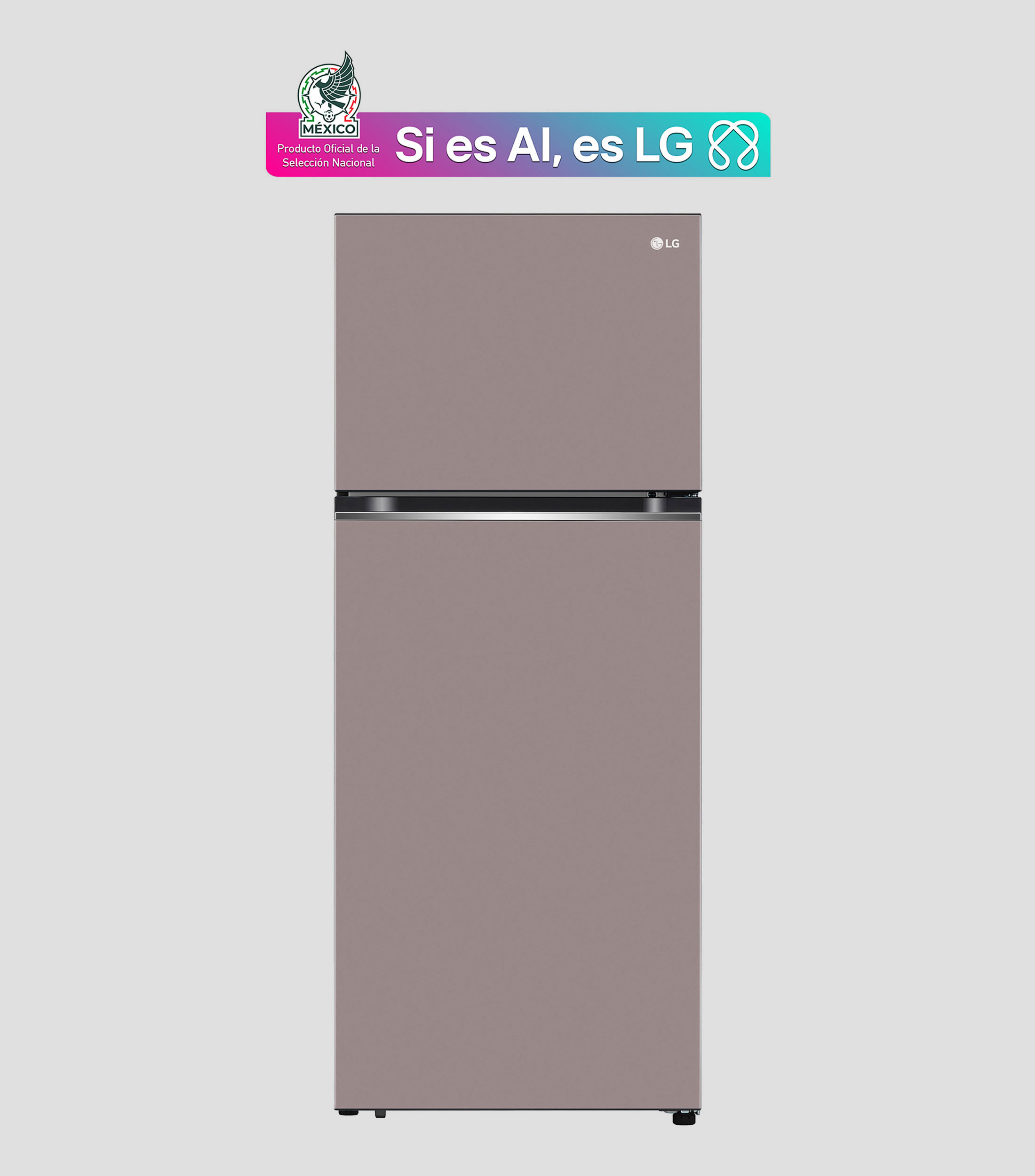LG: Refrigerador Top Mount 14 p3 VT40BJP Rosa | El Palacio de Hierro