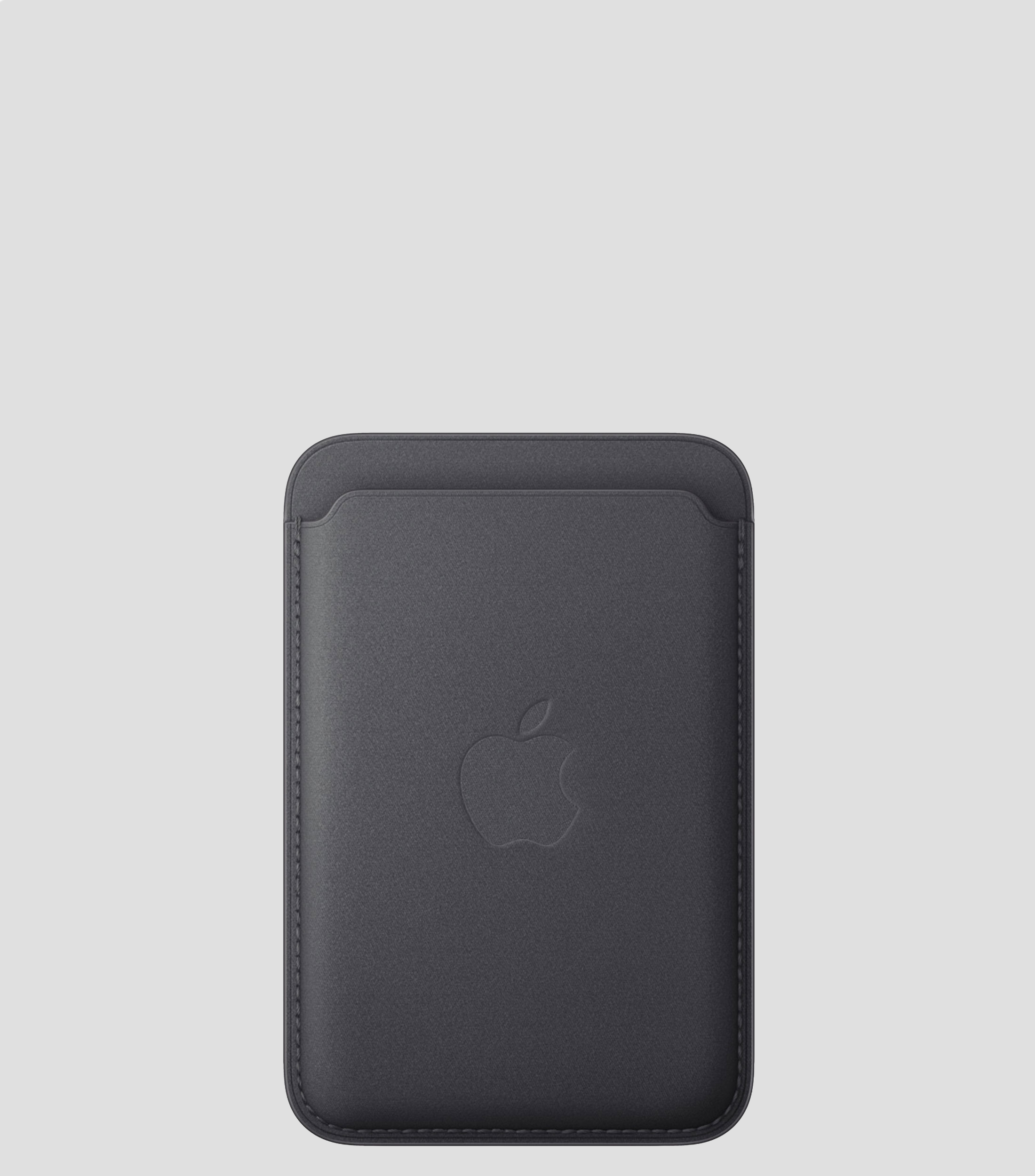 Apple Cartera de FineWoven MagSafe Negra Lisa Unisex |El Palacio de Hierro