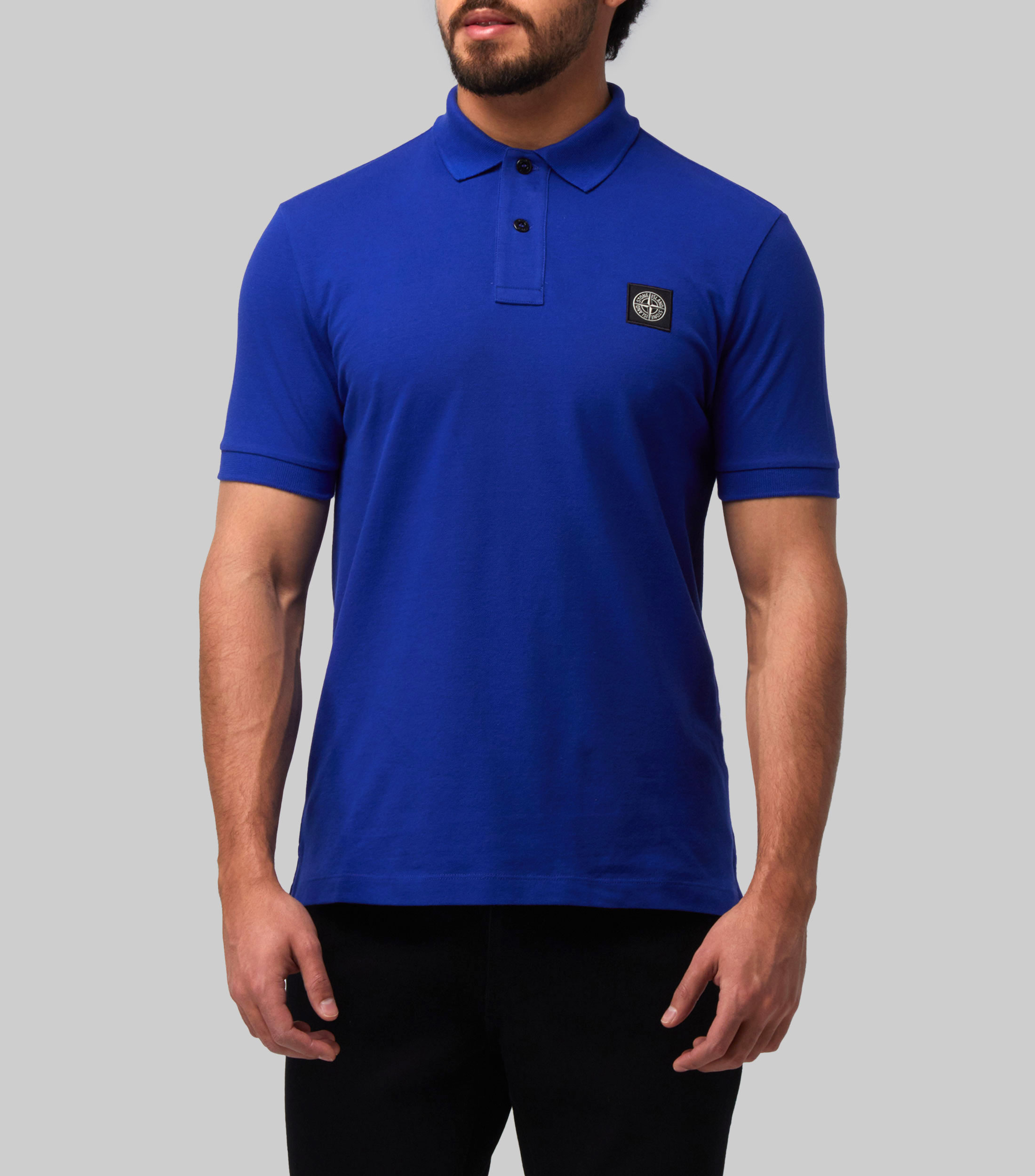 Stone Island: Playera tipo Polo de manga corta Hombre | El Palacio de ...