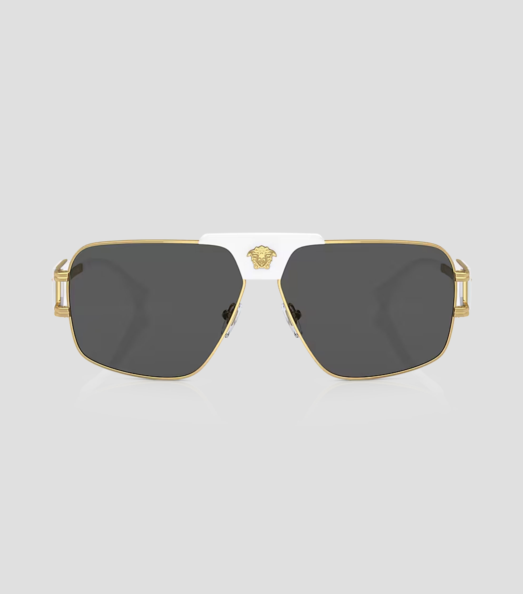 Versace: Lentes de sol Cuadrados dorados Hombre | El Palacio de Hierro
