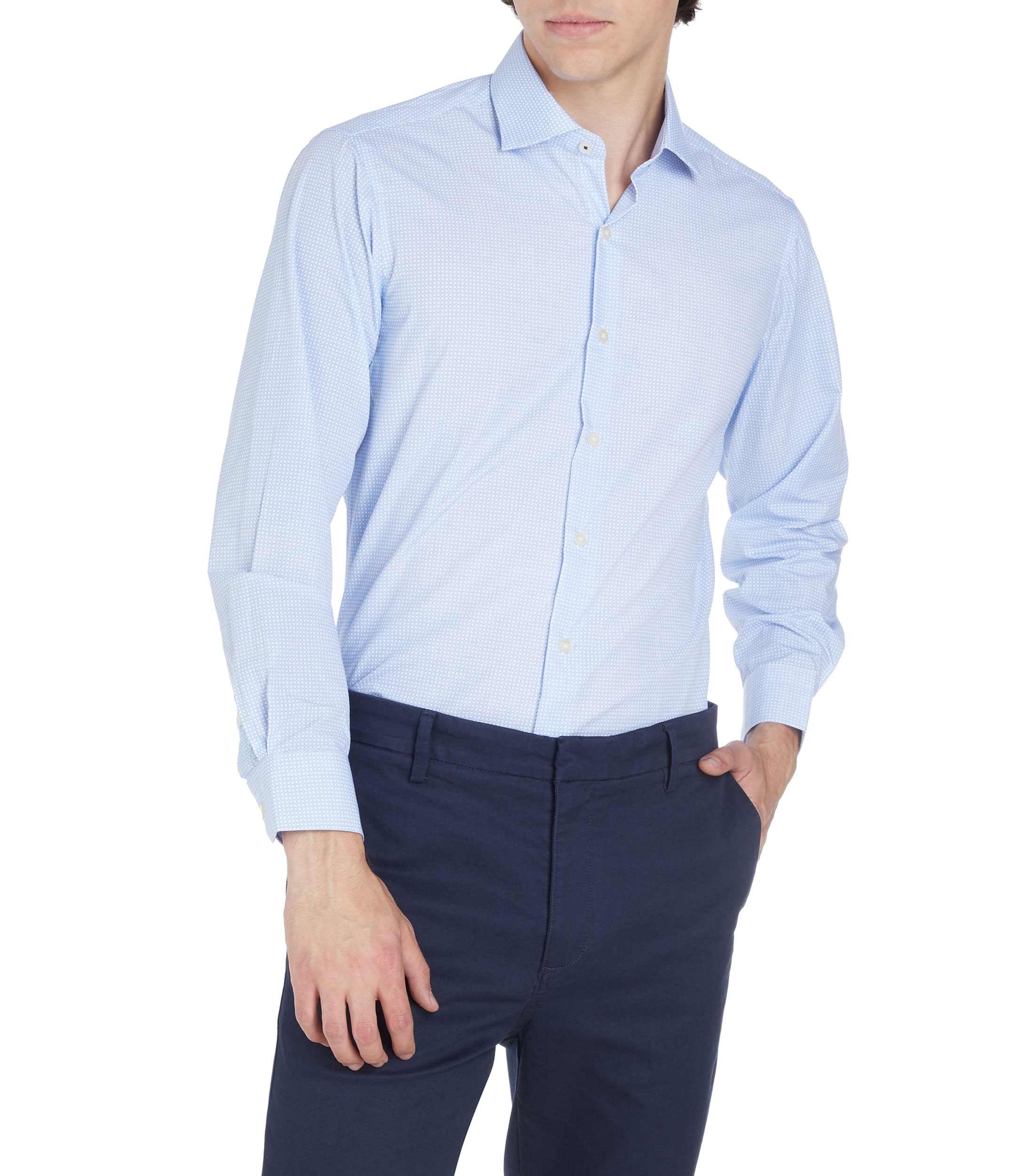 Perry Ellis: Camisa con círculos de manga larga Hombre | El Palacio de ...