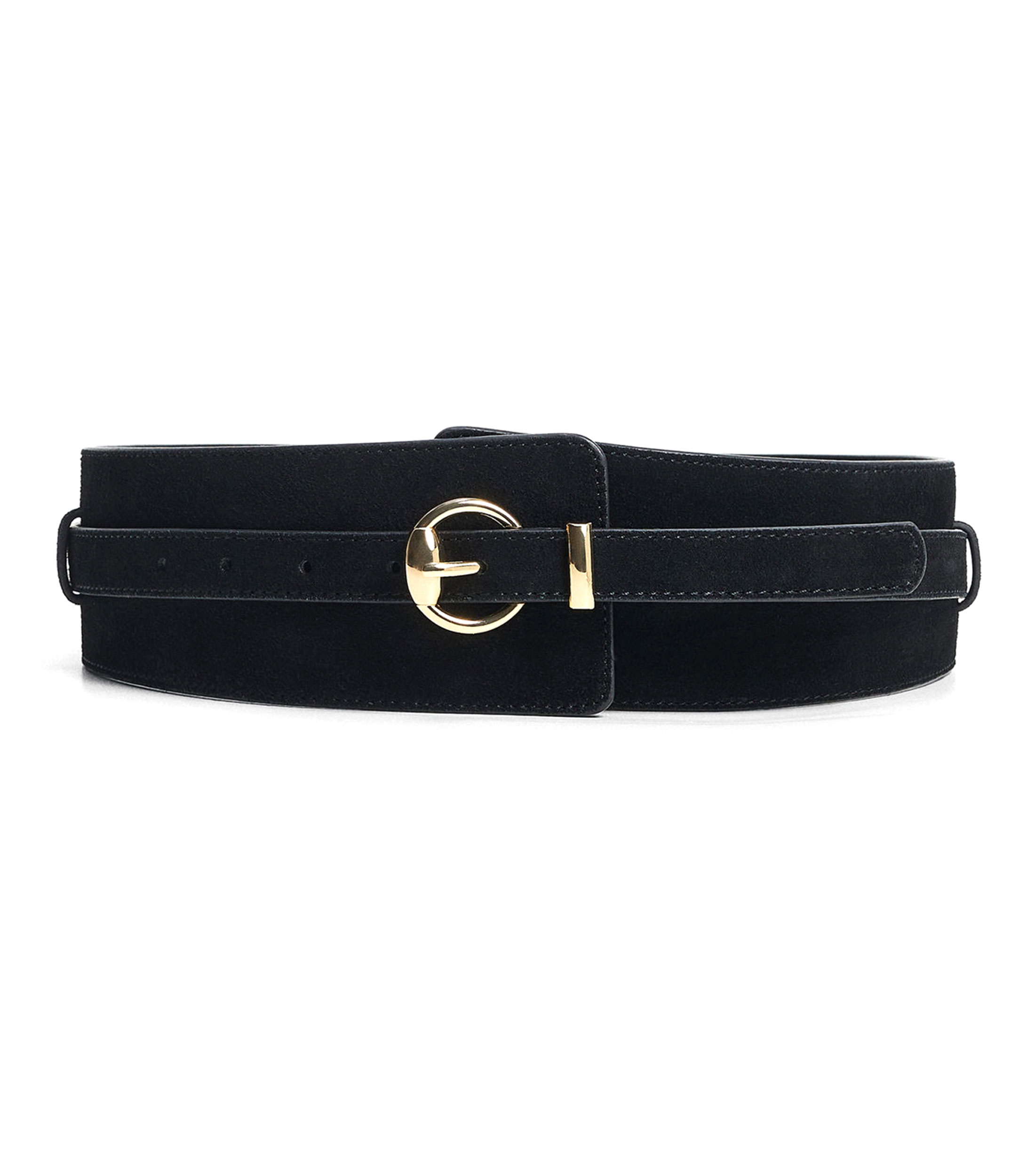 Mango Cinturón en piel Negro Mujer - El Palacio de Hierro