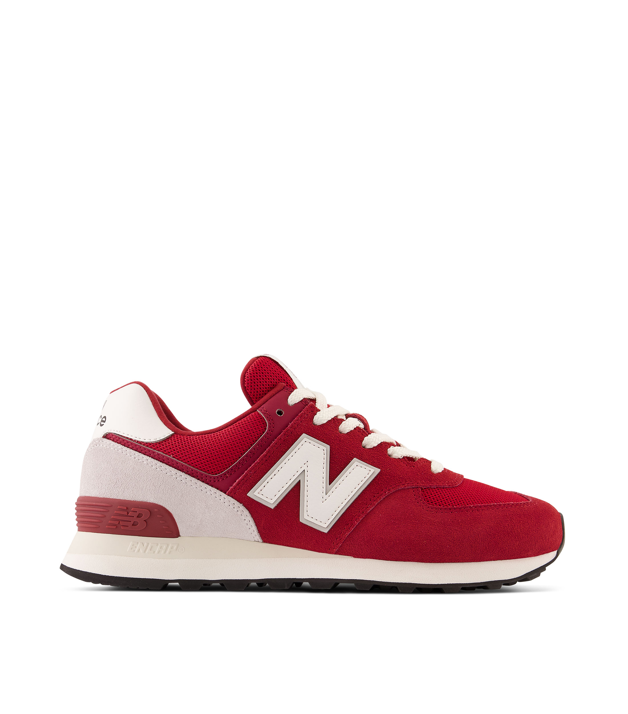 New Balance: Tenis casuales 574 rojos Hombre | El Palacio de Hierro