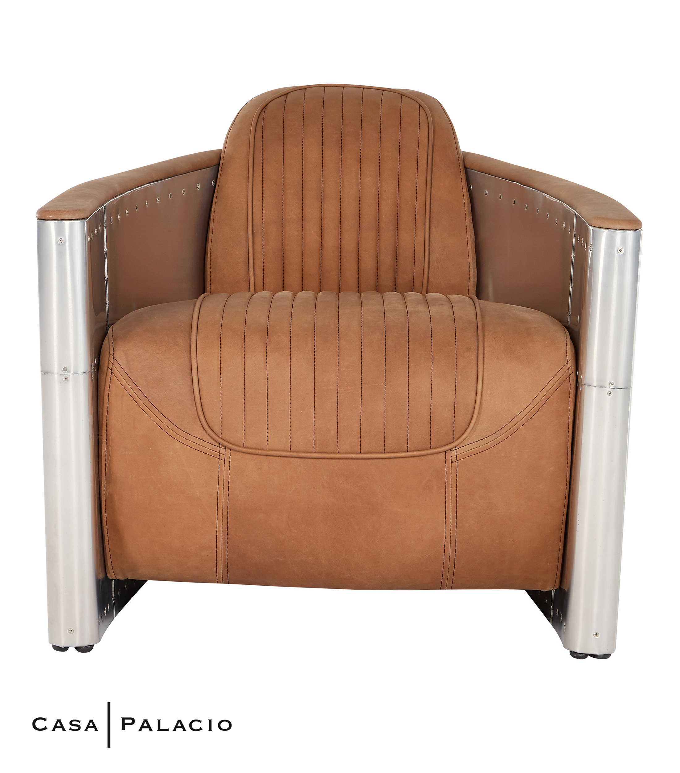 Timothy Oulton Sillón Aviator Café - El Palacio de Hierro
