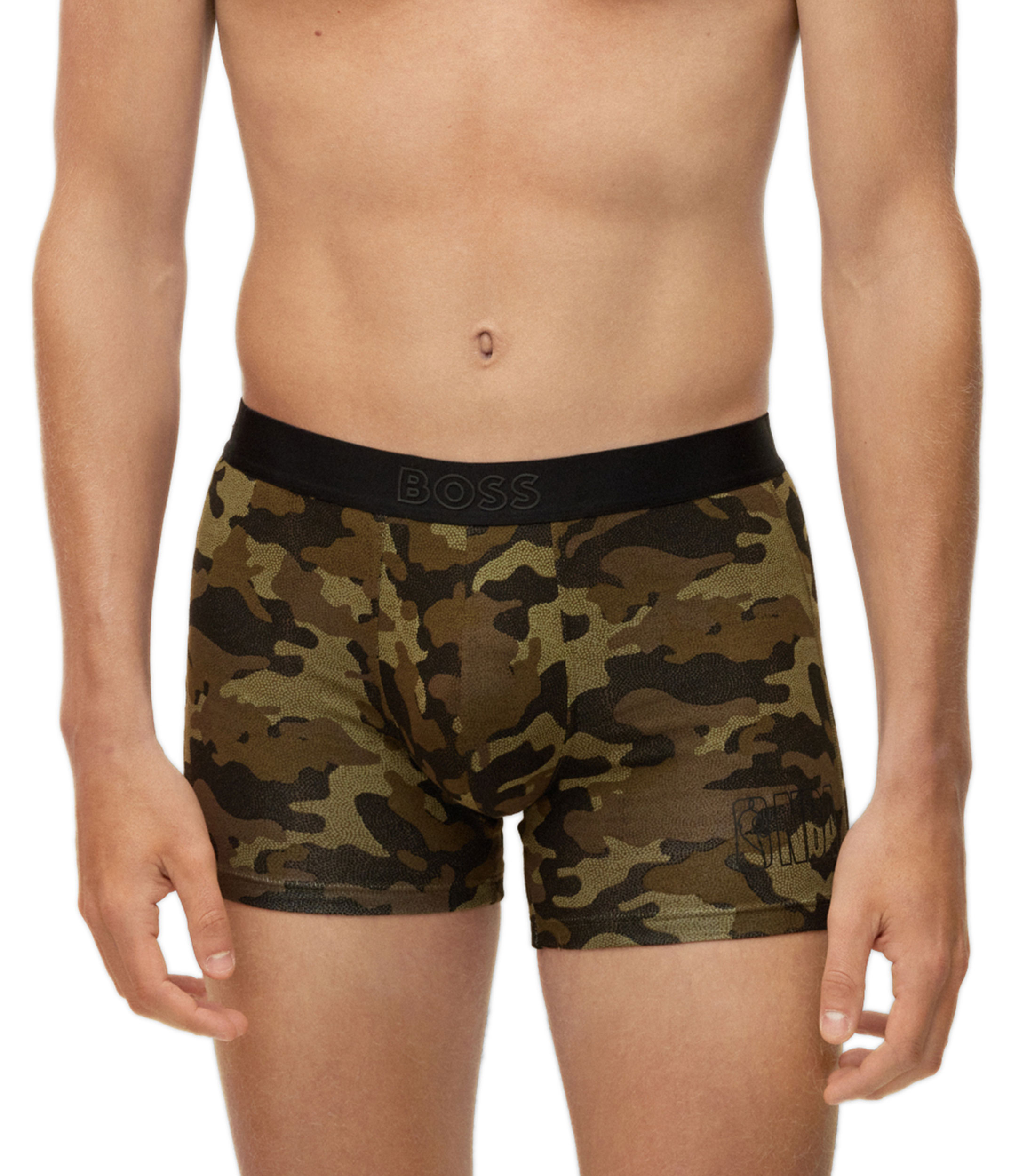 Boss Bóxer corto Boss x NBA con estampado camuflaje Hombre - El Palacio ...