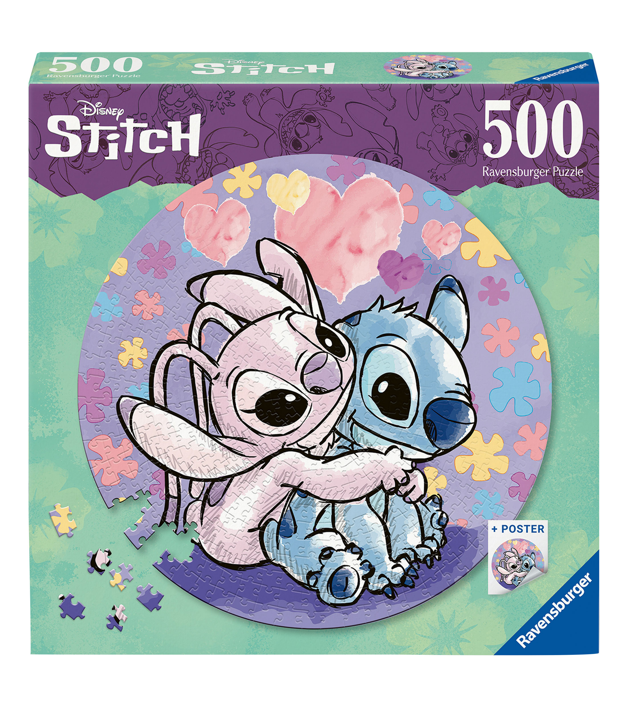 Ravensburger: Rompecabezas Stitch, 500 Piezas | El Palacio de Hierro