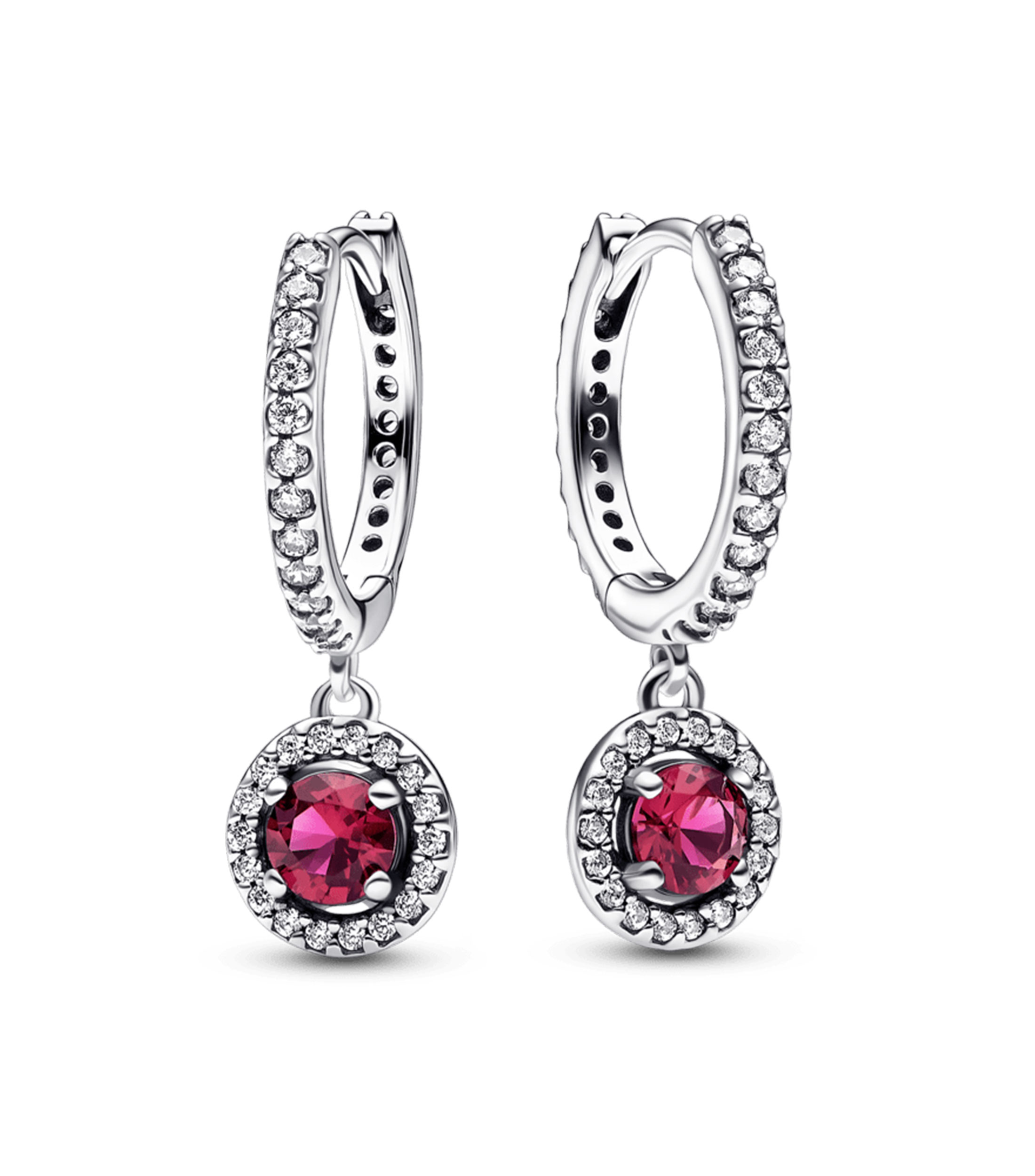 Pandora Aretes de aro en plata Mujer - El Palacio de Hierro