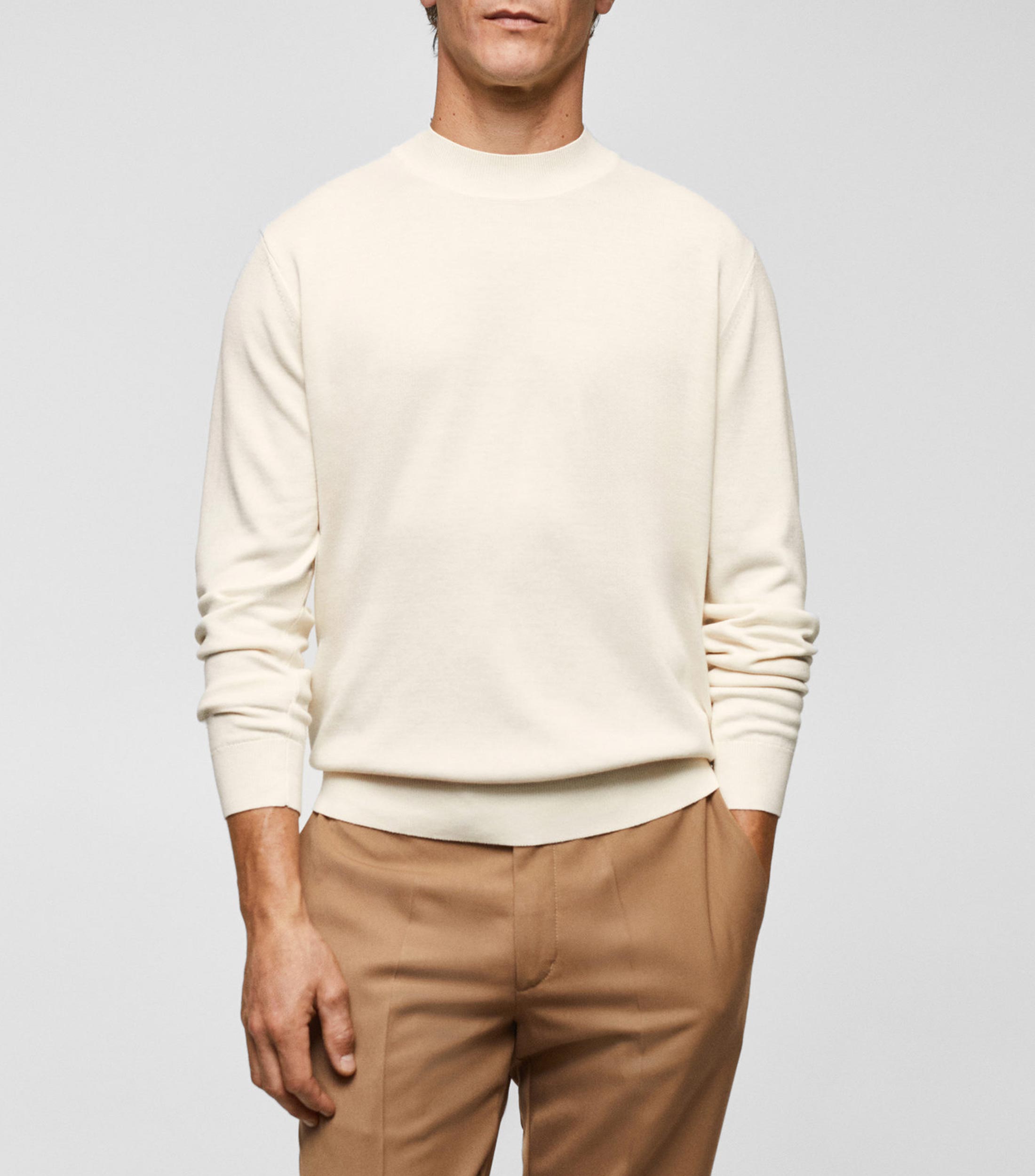 Mango Suéter cuello alto Hombre - El Palacio de Hierro