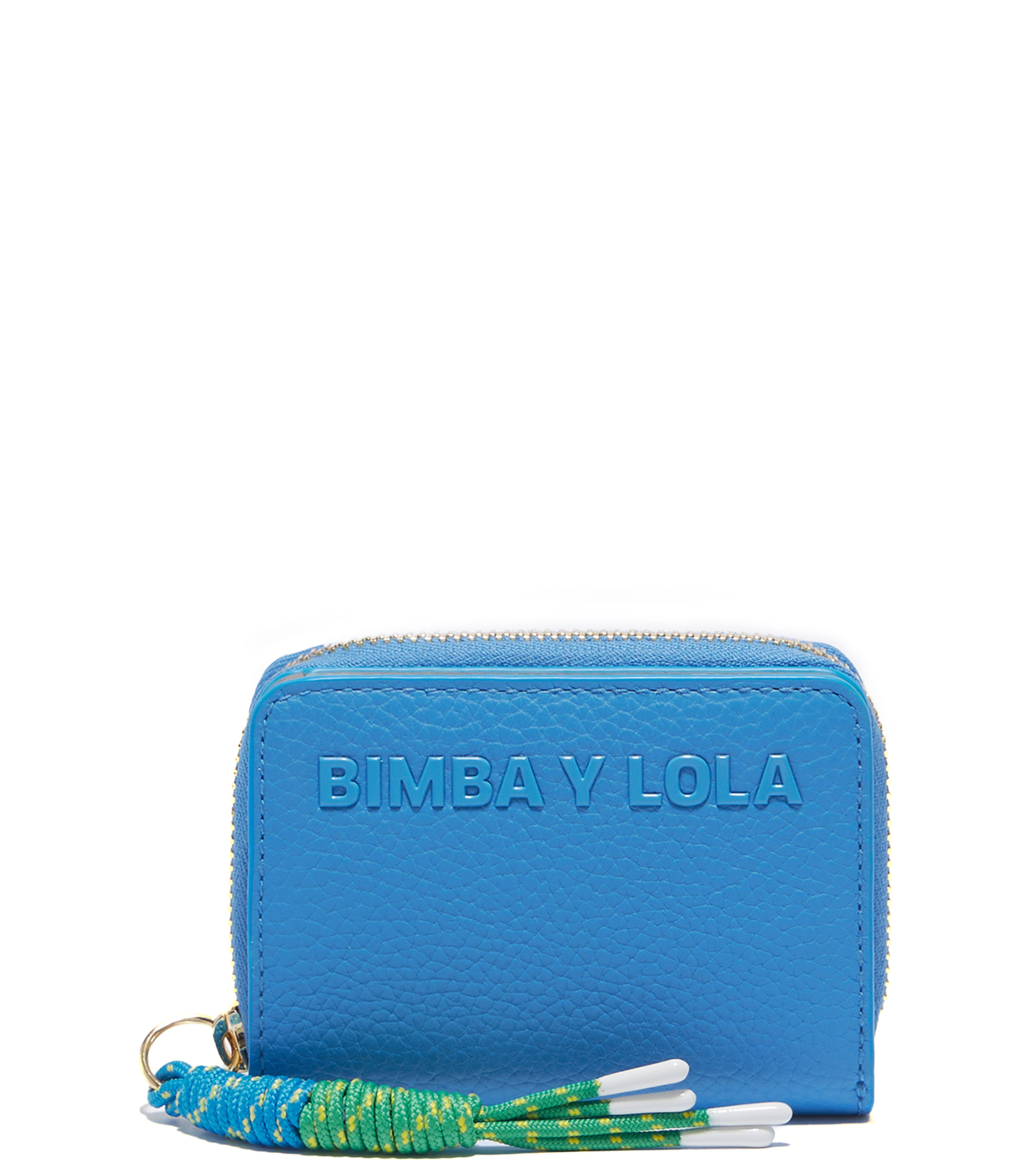 Bimba y Lola: Cartera azul en piel Mujer | El Palacio de Hierro