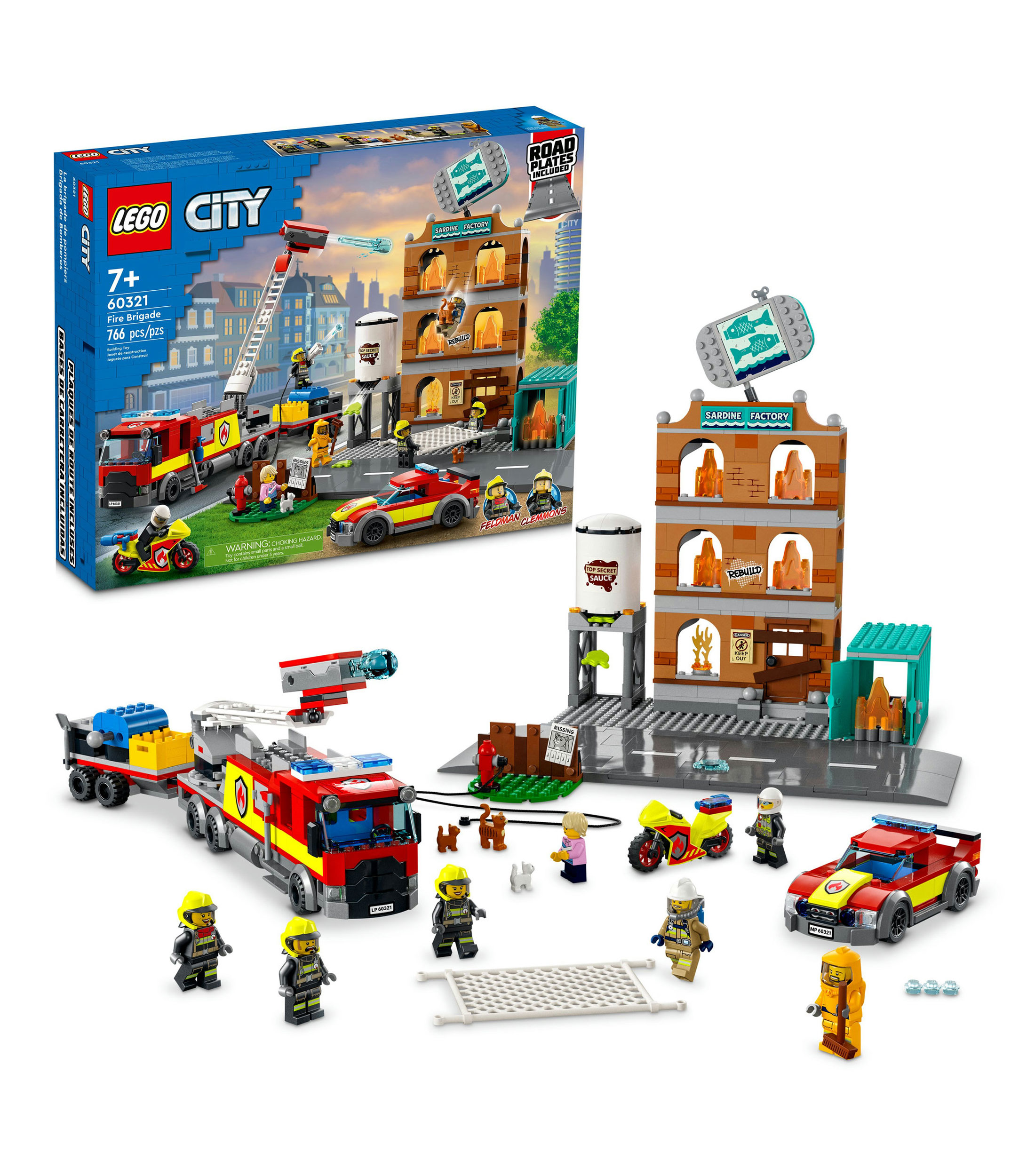 Lego Lego City Fire, Brigada de Bomberos - El Palacio de Hierro