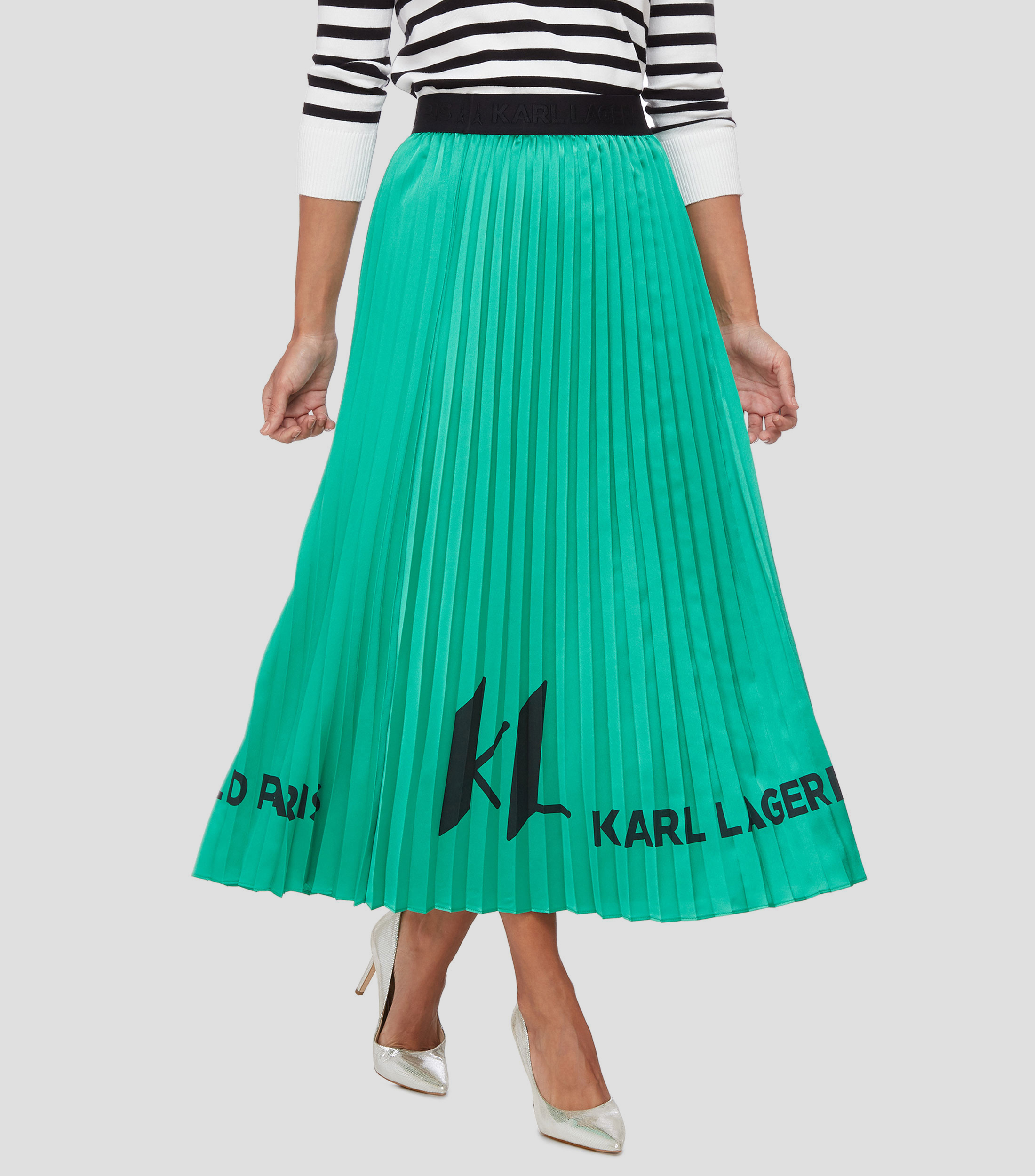 Karl Lagerfeld Falda larga de corte "A" Mujer - El Palacio de Hierro