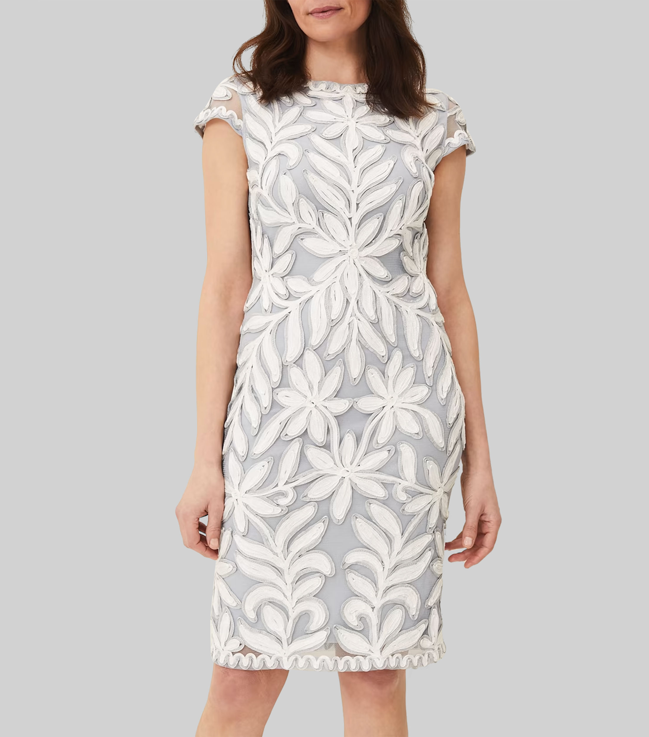 Phase Eight: Vestido Midi con bordados Isobel Tapewor Mujer | El ...