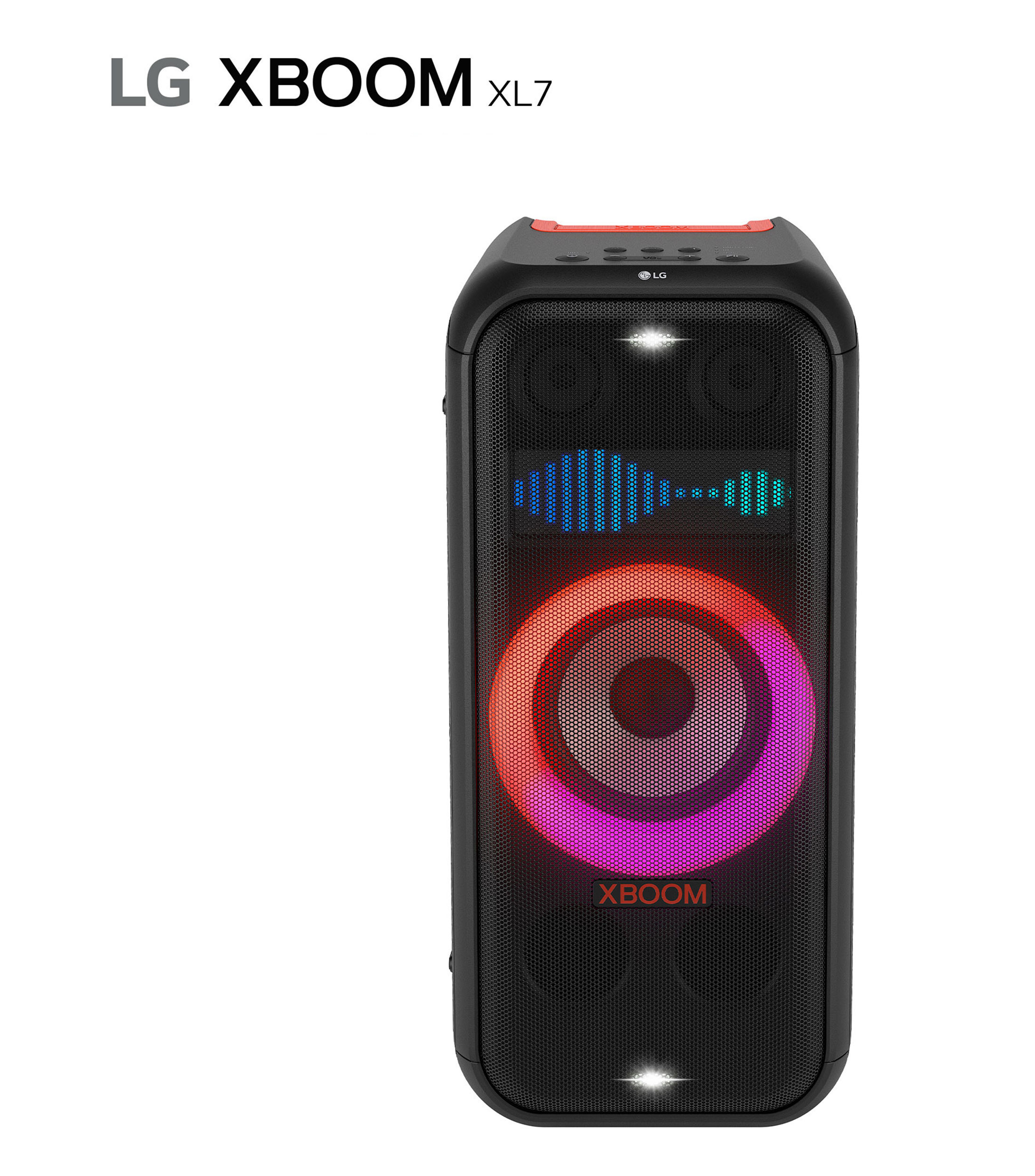 LG Bocina Portátil Inalámbrica Bluetooth LG XBOOM XL7 Negra - El ...