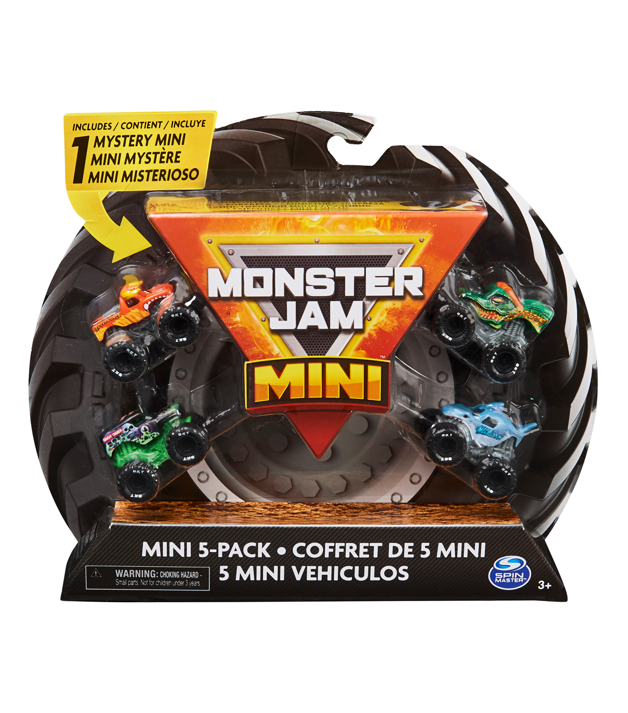 Monster Jam Set 5 Monster Jam Mini - El Palacio de Hierro