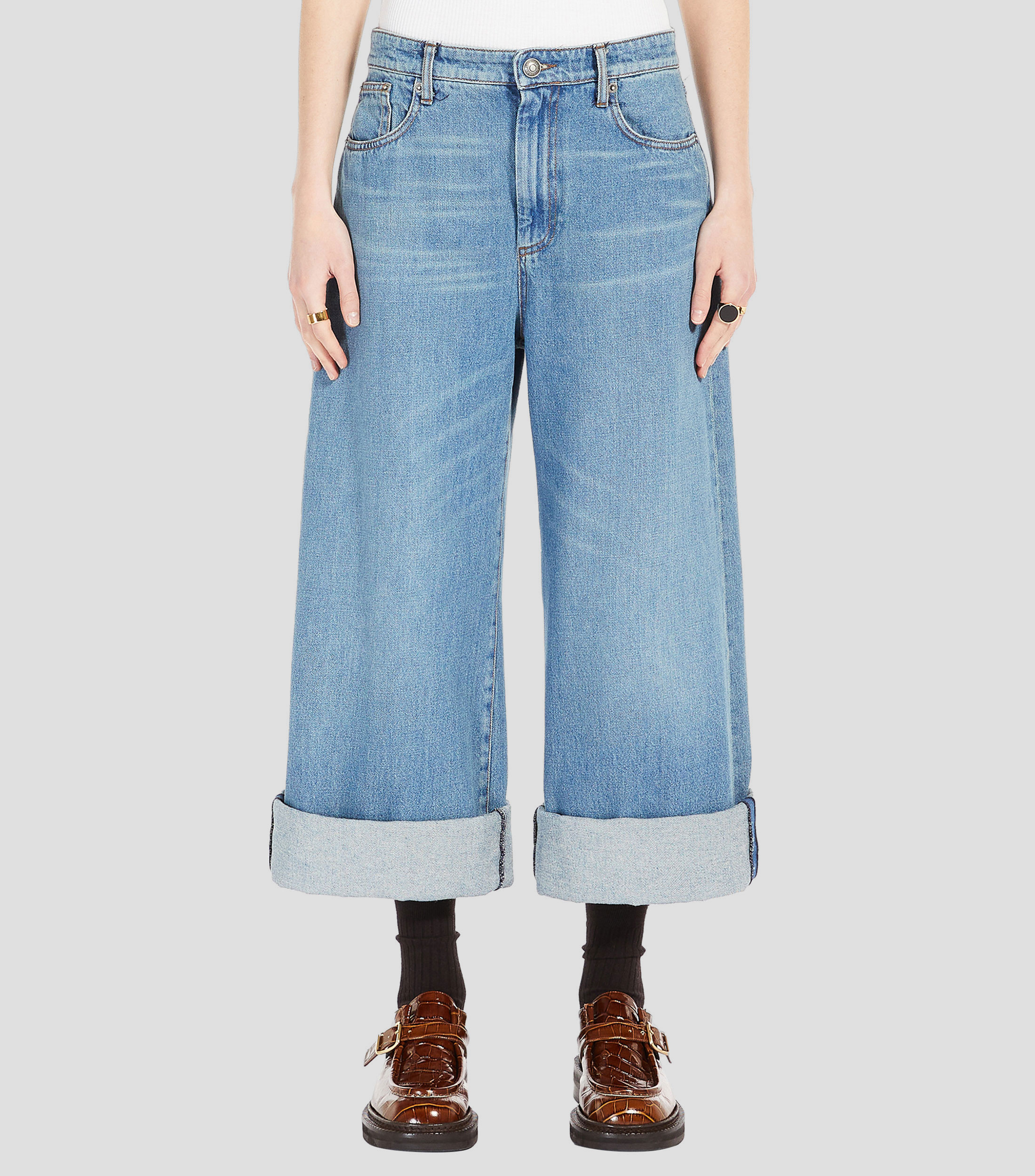 MaxMara: Jeans Caramba Wideleg Mujer | El Palacio de Hierro