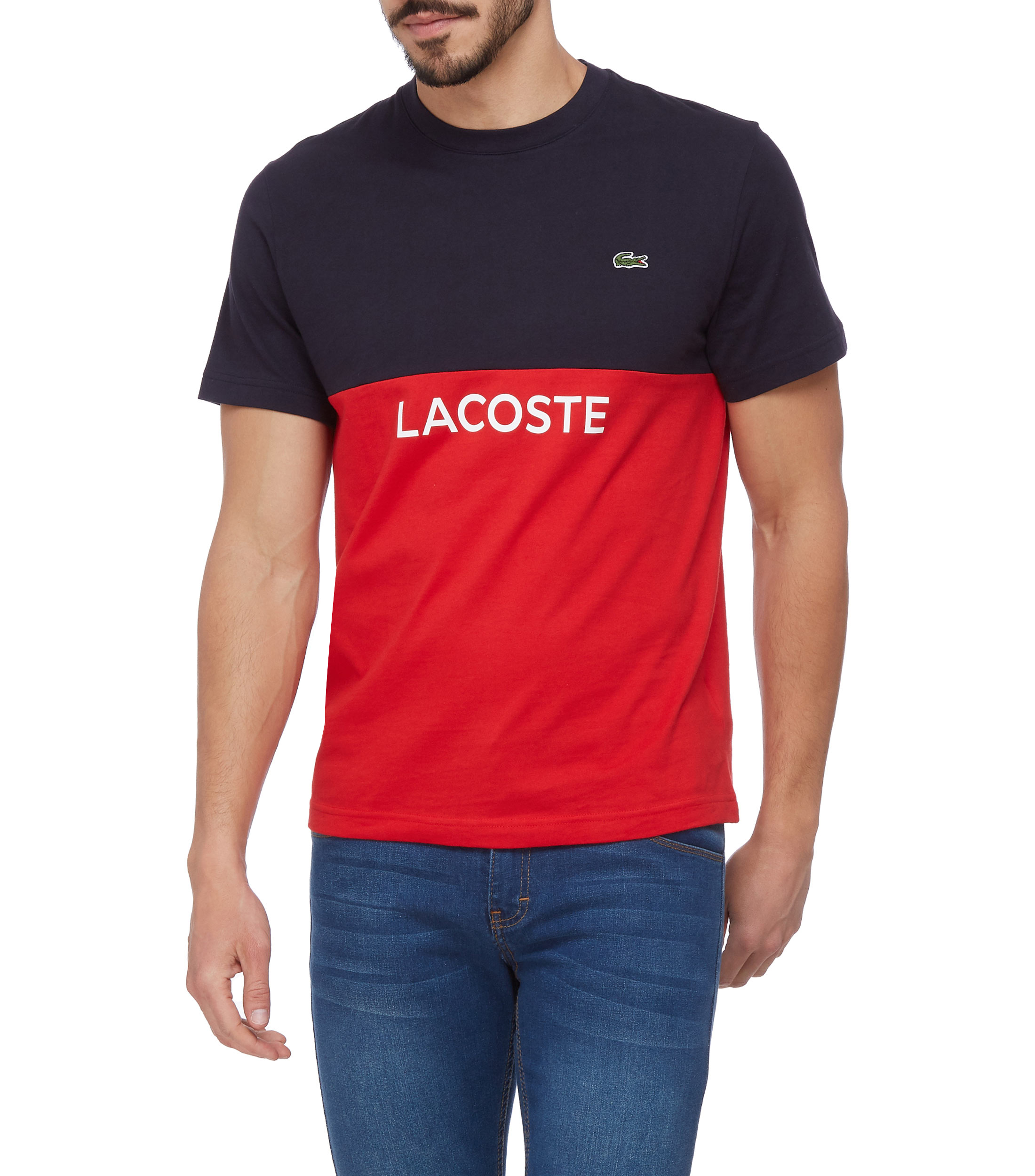 Lacoste: Playera cuello redondo manga corta Hombre | El Palacio de Hierro