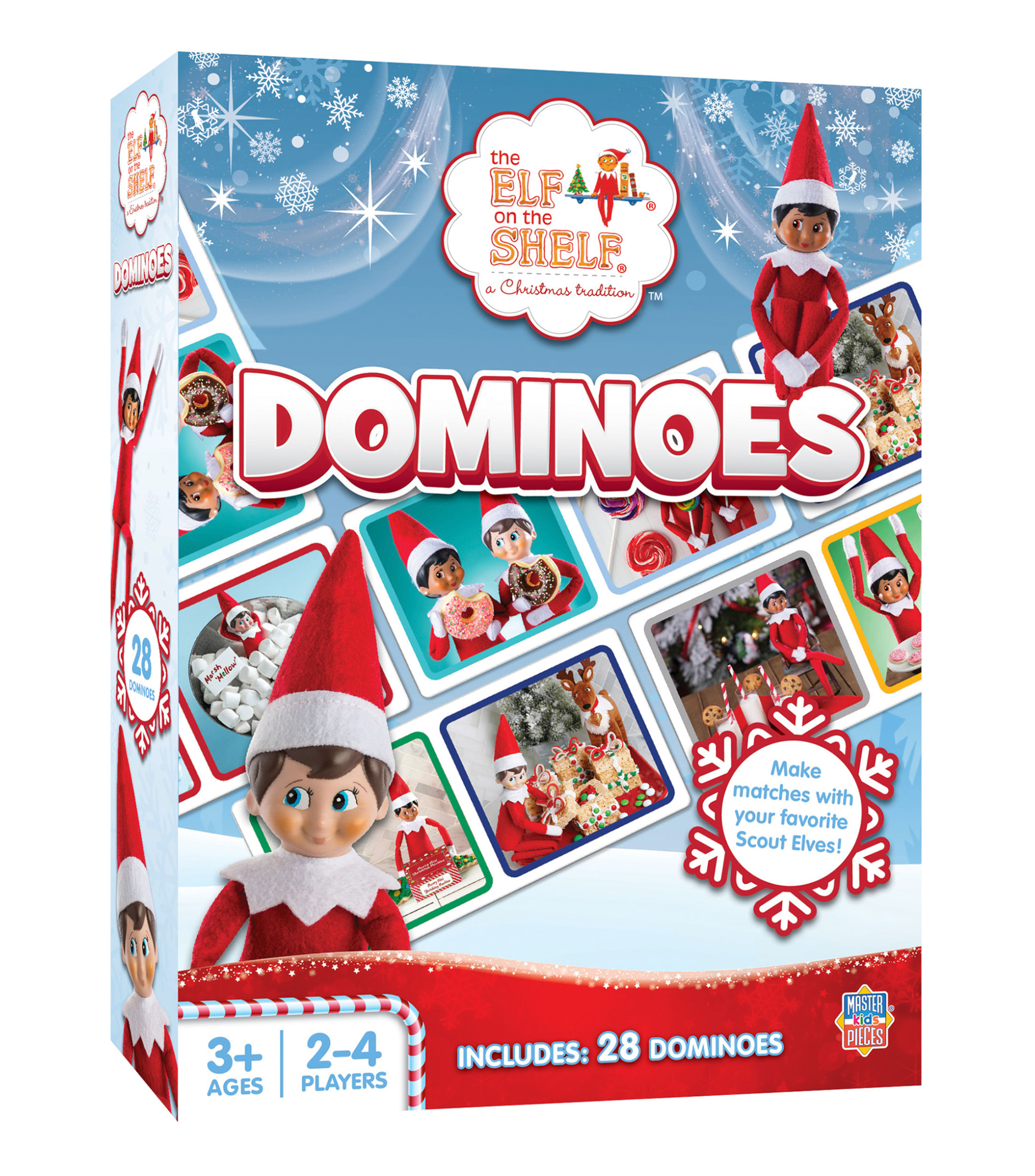 Elf on the Shelf Juego de Dominó Navideño - El Palacio de Hierro