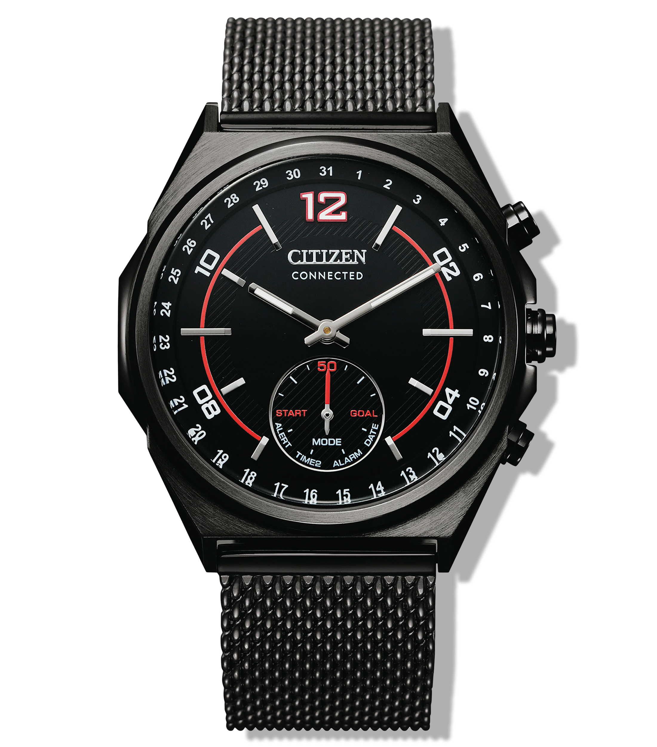 Citizen Reloj Drive Hybrid Acero Black Hombre - El Palacio de Hierro