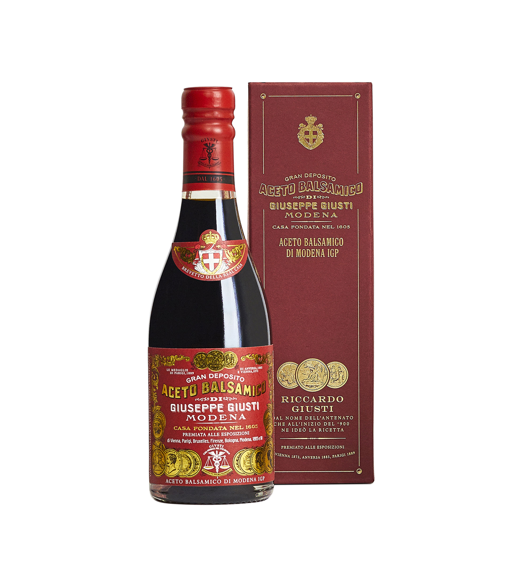 Giuseppe Giusti: Vinagre Balsámico, Modena 3 Medal, 250 ml | El Palacio ...