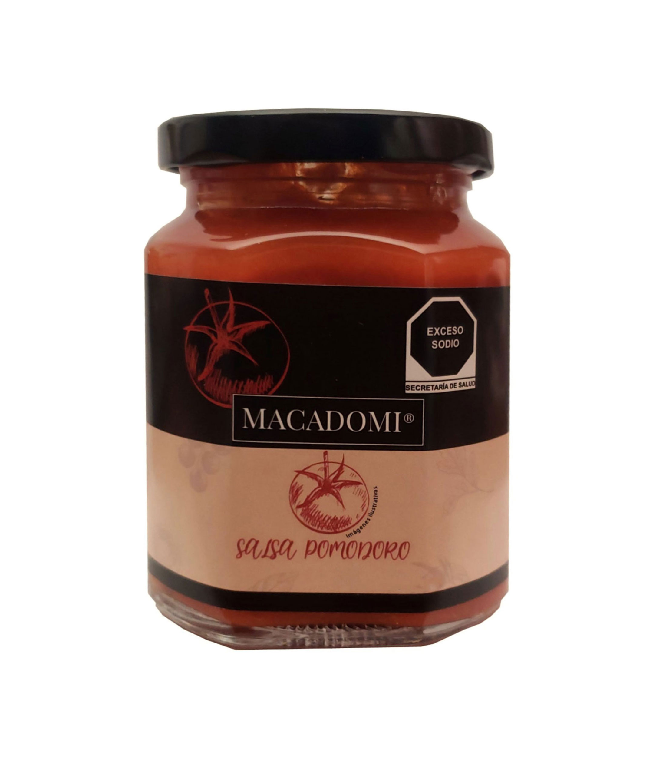 Macadomi Salsa Pomodoro para Pasta, 245 g - El Palacio de Hierro
