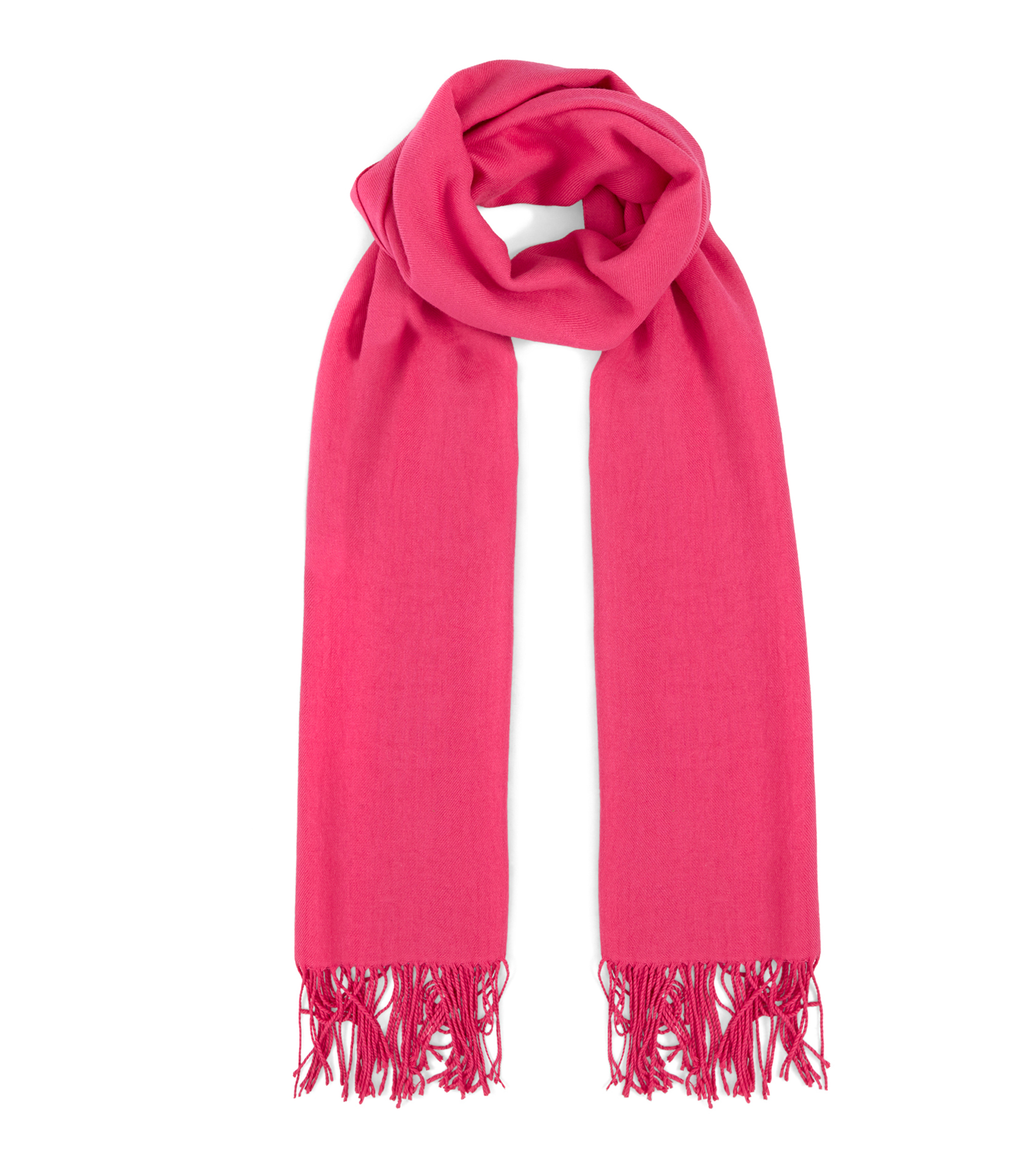 Hobbs Bufanda Matilda en rosa medio con borlas Mujer - El Palacio de Hierro