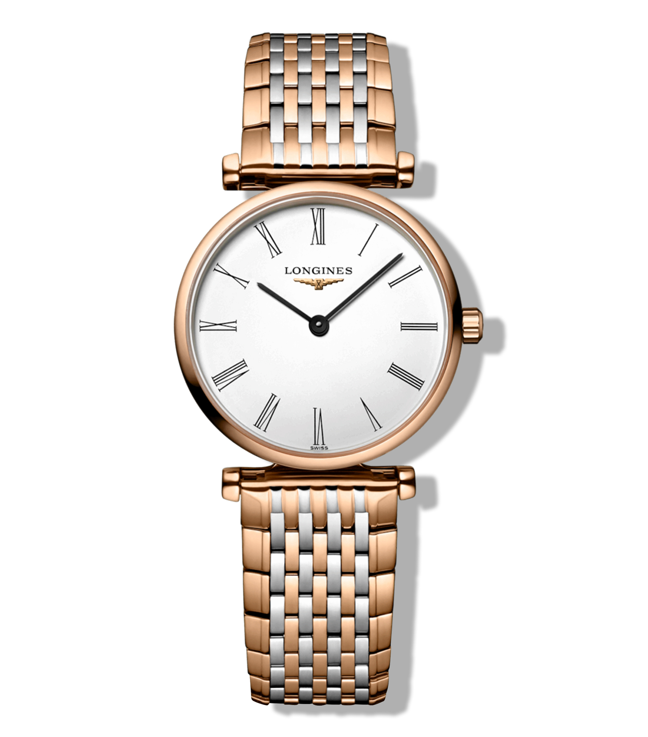 Longines Reloj para Mujer La Grande Classique casual plateado, oro rosa - El Palacio de Hierro