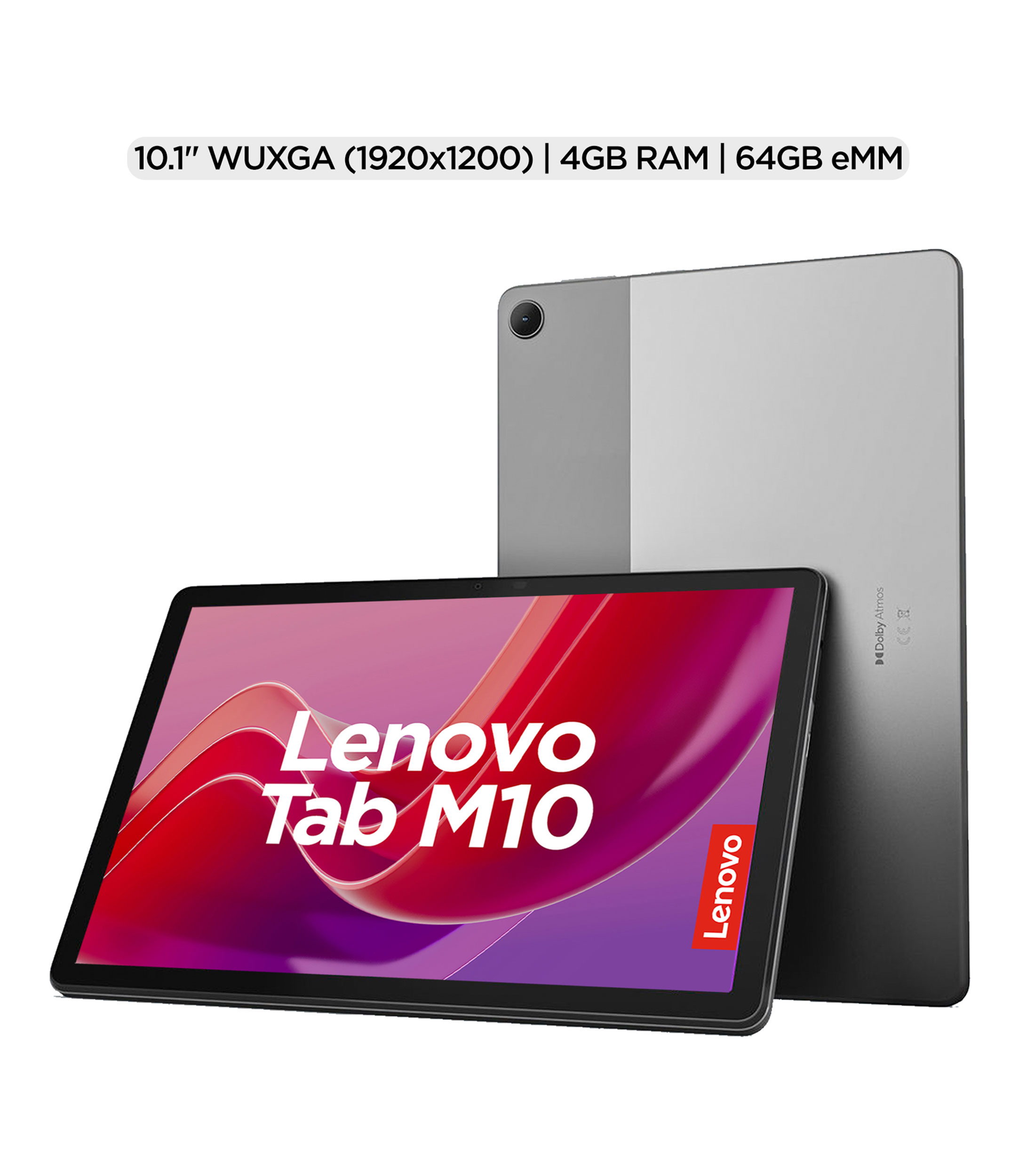 Lenovo: Tablet M10, 10.1", 64 GB, RAM 4 GB, Android 11, Unisoc T610, Wi ...
