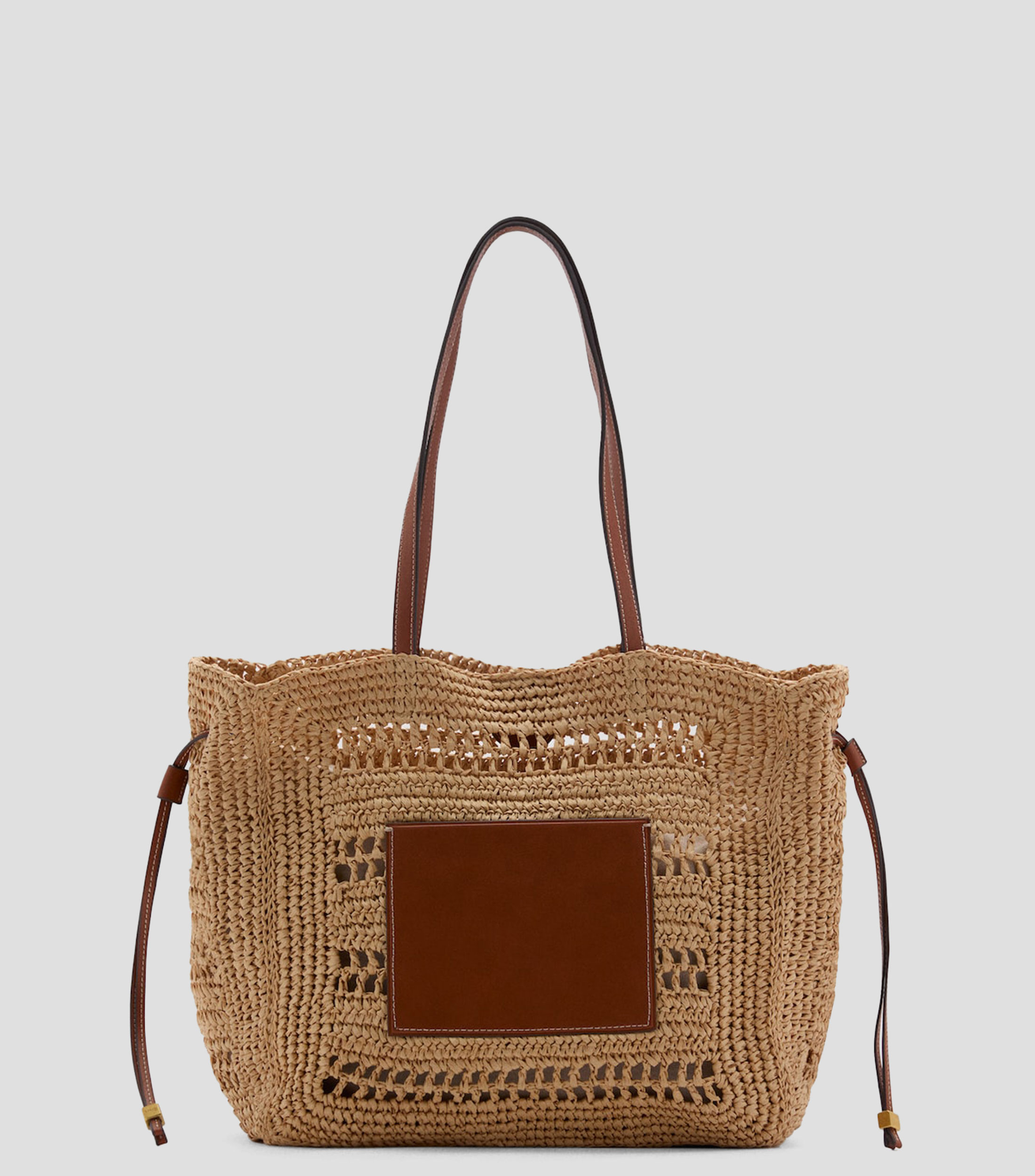 Mango Bolsa Shopper tejida Mujer |El Palacio de Hierro