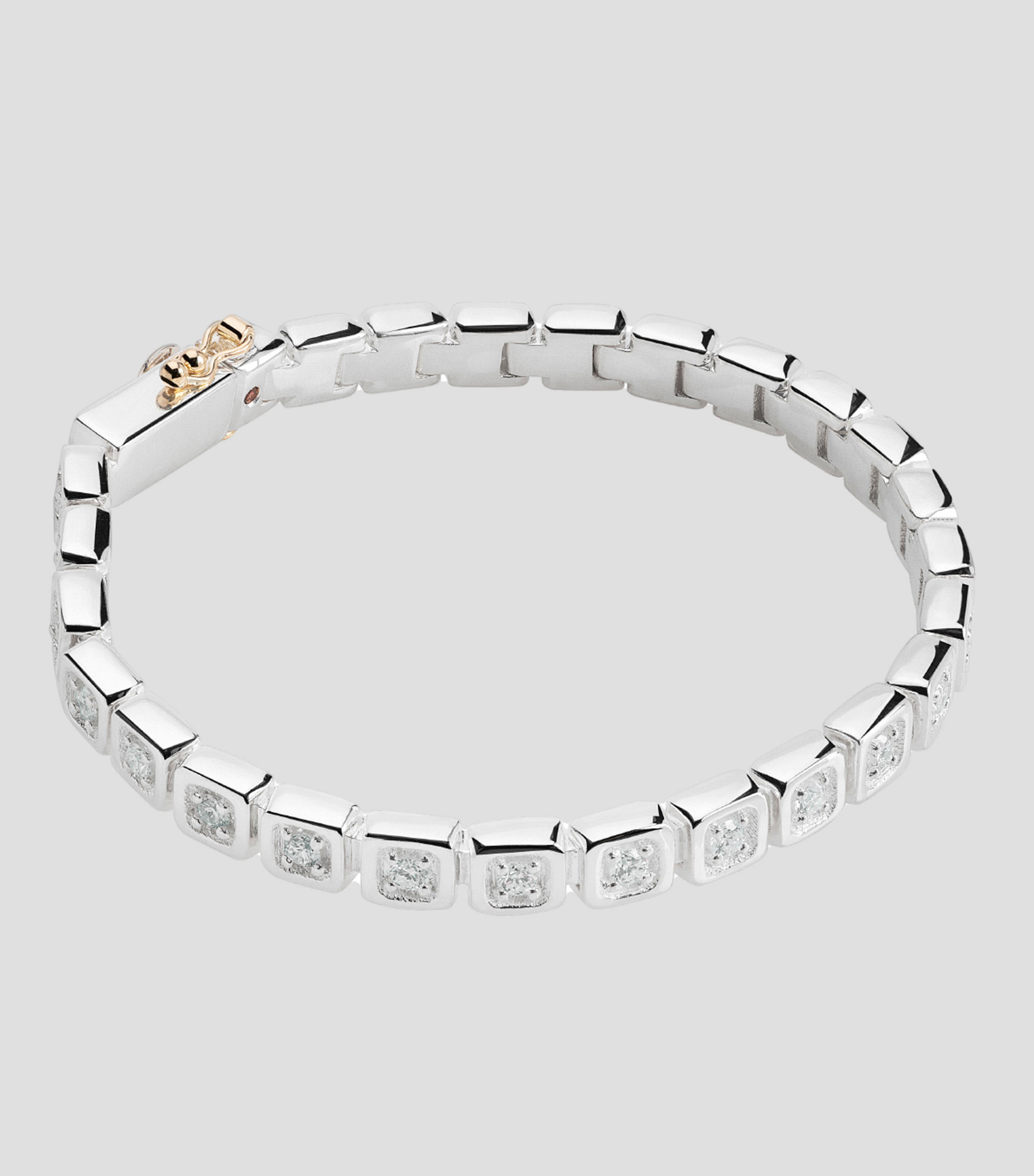 Tane Pulsera Xocolate Tablilla Diamantes Grande Mujer - El Palacio de ...