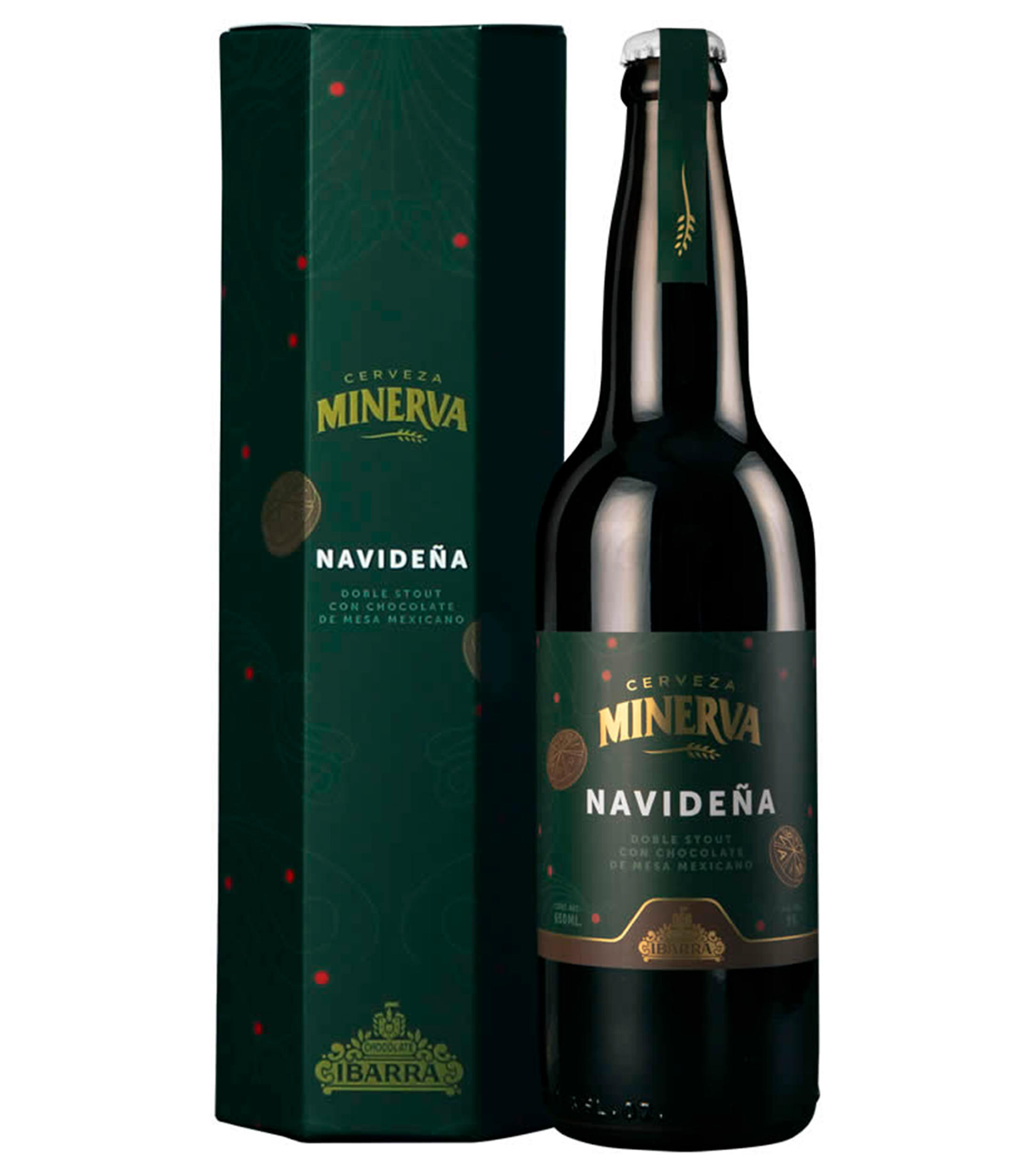 Minerva Cerveza Navideña Artesanal Doble Stout Minerva, 650 ml - El ...