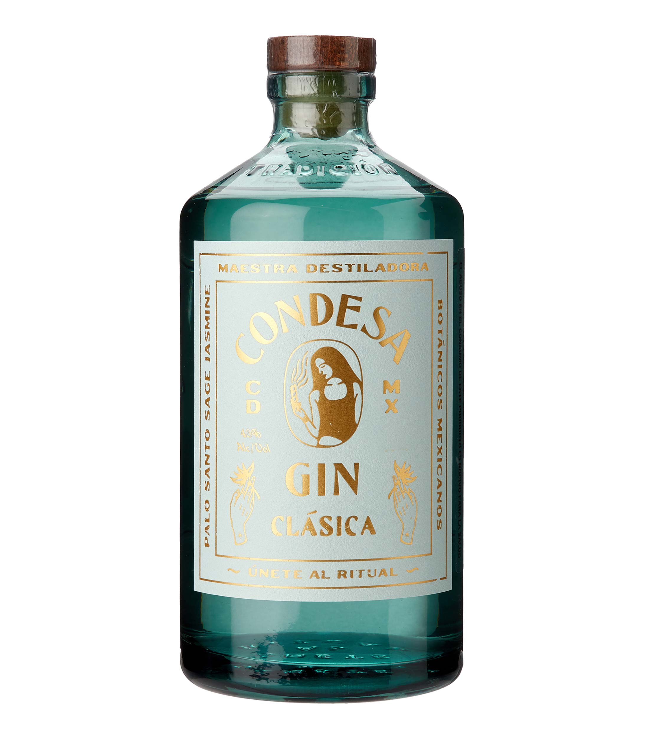 CONDESA GIN UNETE AL RITUAL: Ginebra Clásica, 750 ml | El Palacio de Hierro