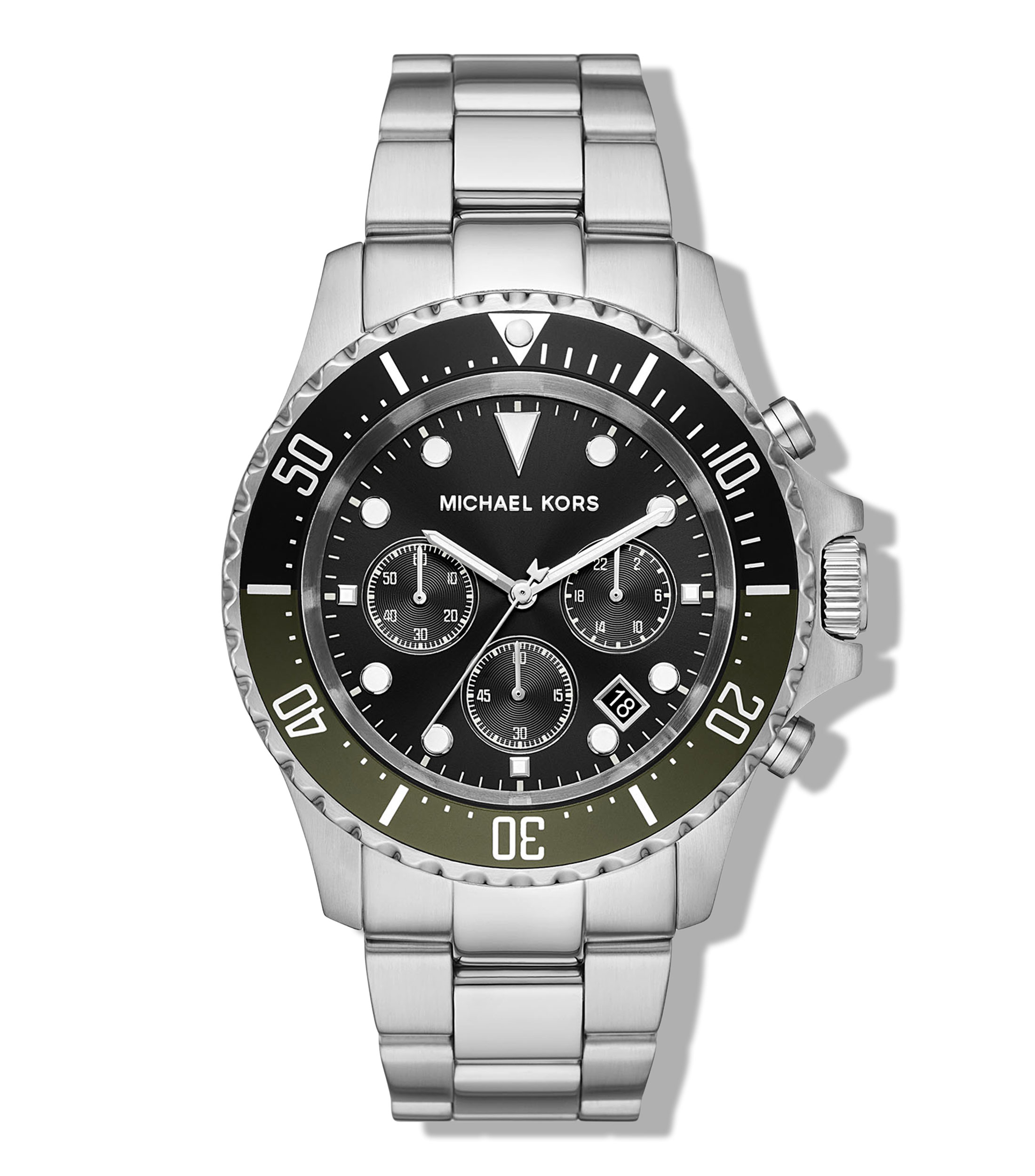 Michael Kors Reloj para Hombre Everest Casual, Plateado - El Palacio de ...