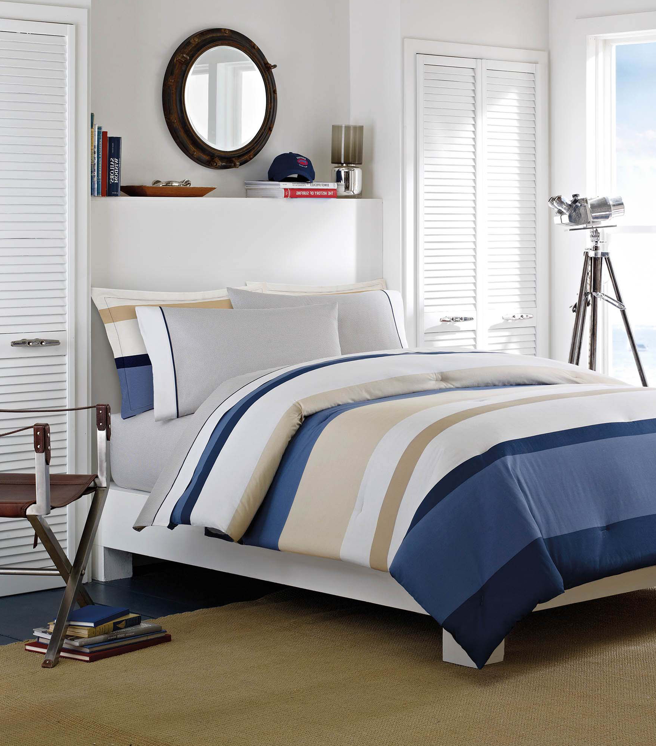 Nautica Set de Edredón King Size Grandbank Azul con otro color - El ...