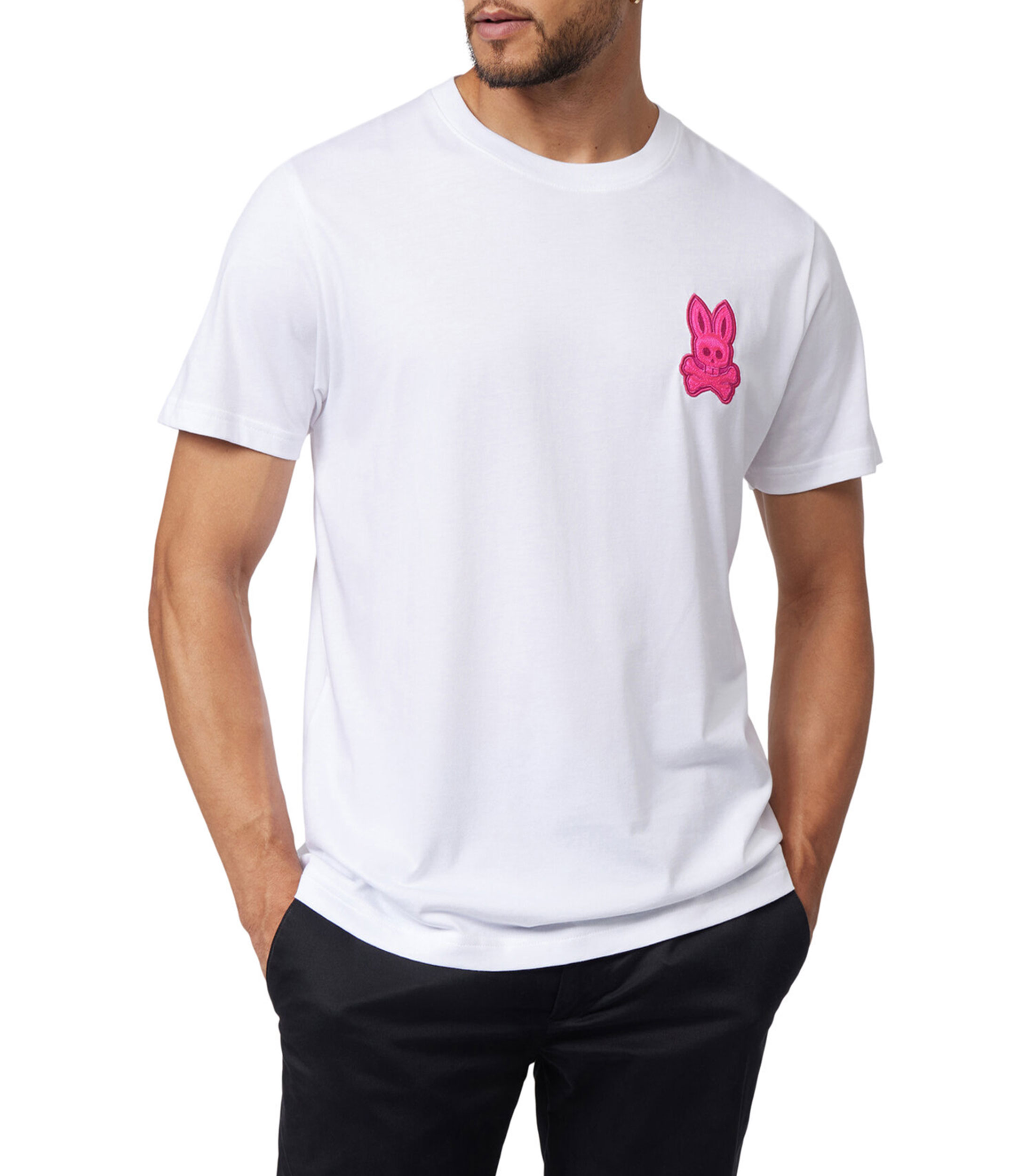 Psycho Bunny: Playera Cuello Redondo Manga Corta Hombre | El Palacio de ...