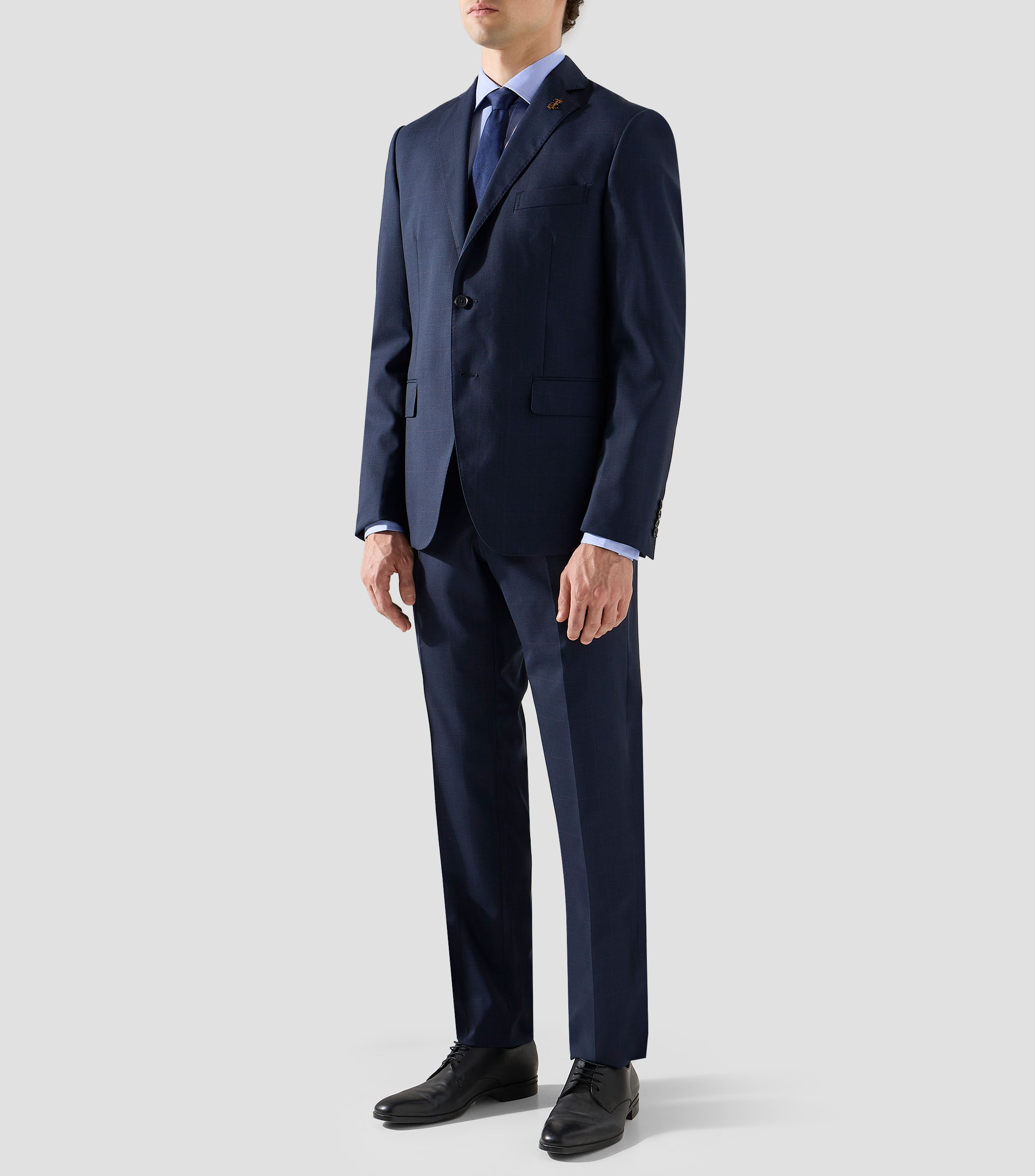 Pal Zileri Traje de Lana Corte Regular a Cuadros Hombre - El Palacio de ...