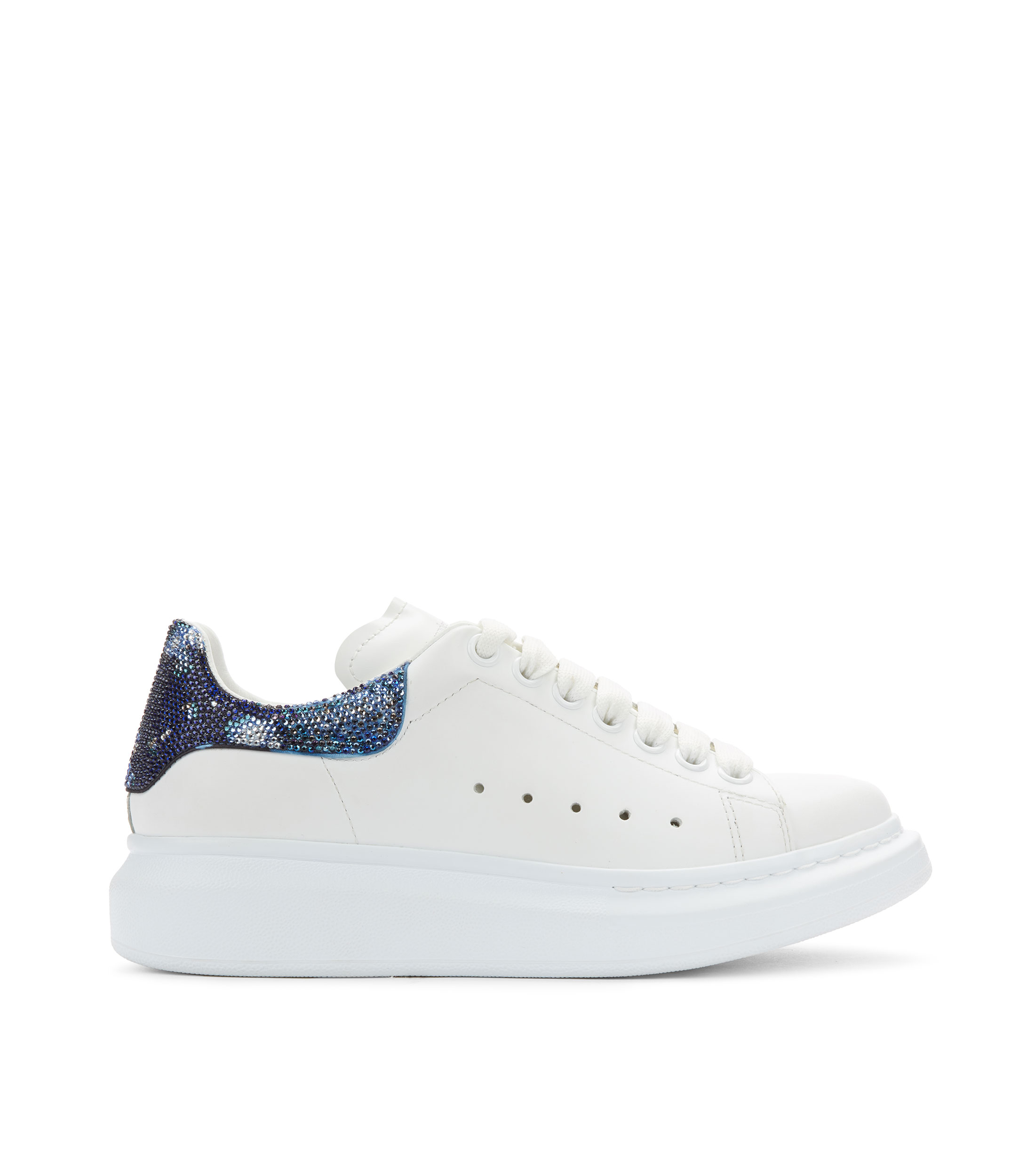 Alexander McQueen: Tenis casuales Oversized en piel Mujer | El Palacio ...